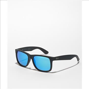 RAY BAN Sunglasses - Unisex - 4169 - Black / BLue Mirror- Retail $220. ...