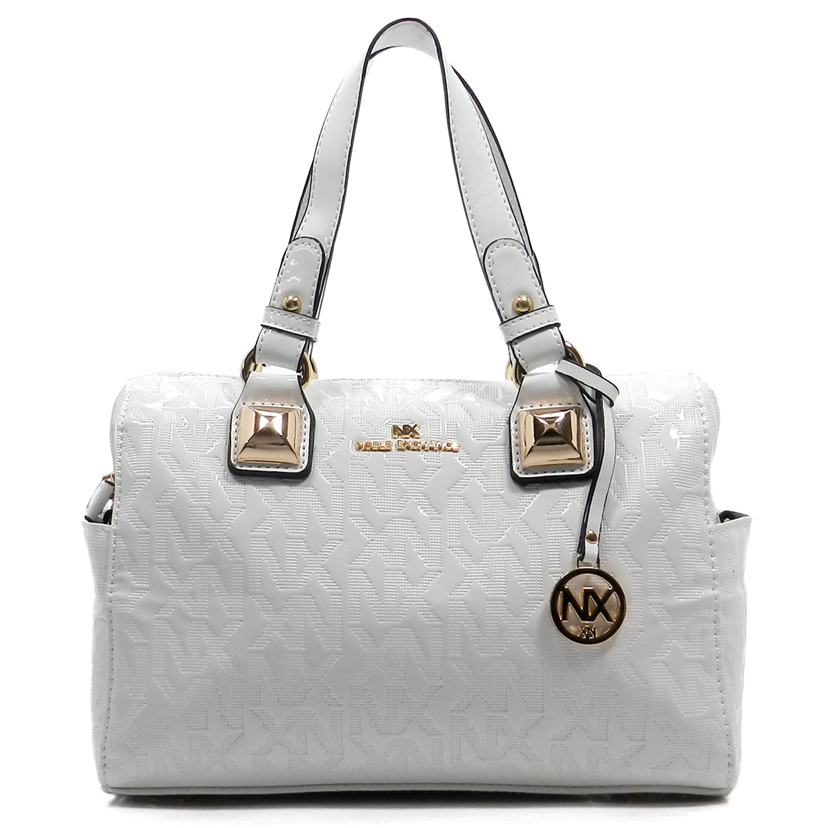 NX Noble Exchange White Satchel | Property Room