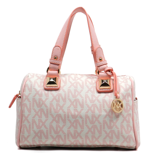 NX Noble Exchange Pink Boston Bag | Property Room