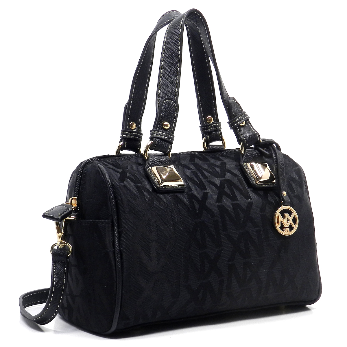 NX Noble Exchange Black Satchel | Property Room