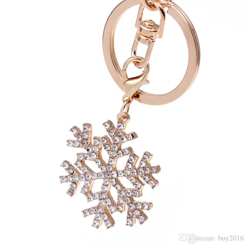Rhinestone Snowflake Purse Charm/Key Chain | Property Room