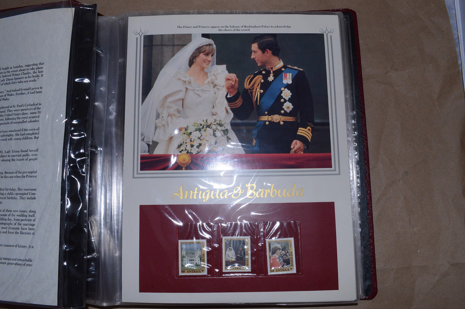 The Royal Wedding Philatelic Panels Collection - Stamps | Property Room