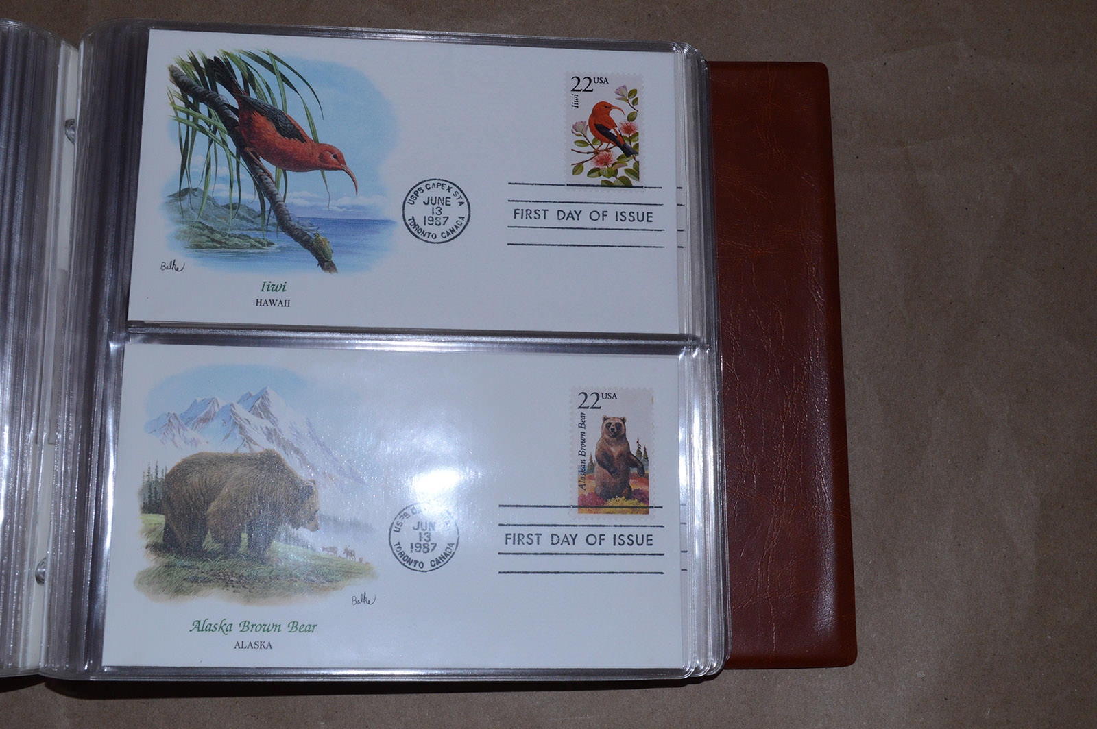 Wildlife Of The 50 States First Day Cover - Stamp Collection | Property ...