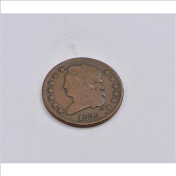 1829 Classic Head Half Cent | Property Room
