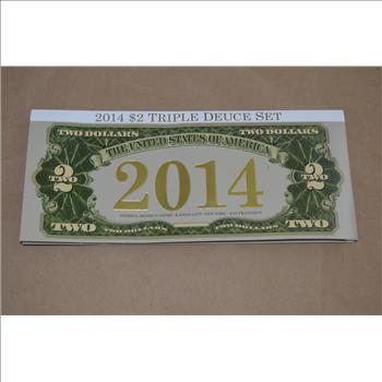 2014 $2 Triple Deuce Set | Property Room