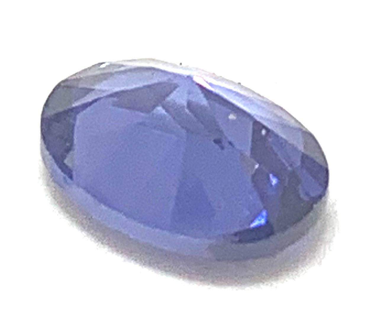0.48ctw Natural Oval Brazilian Iolite Loose Gemstone 6X4mm | Property Room