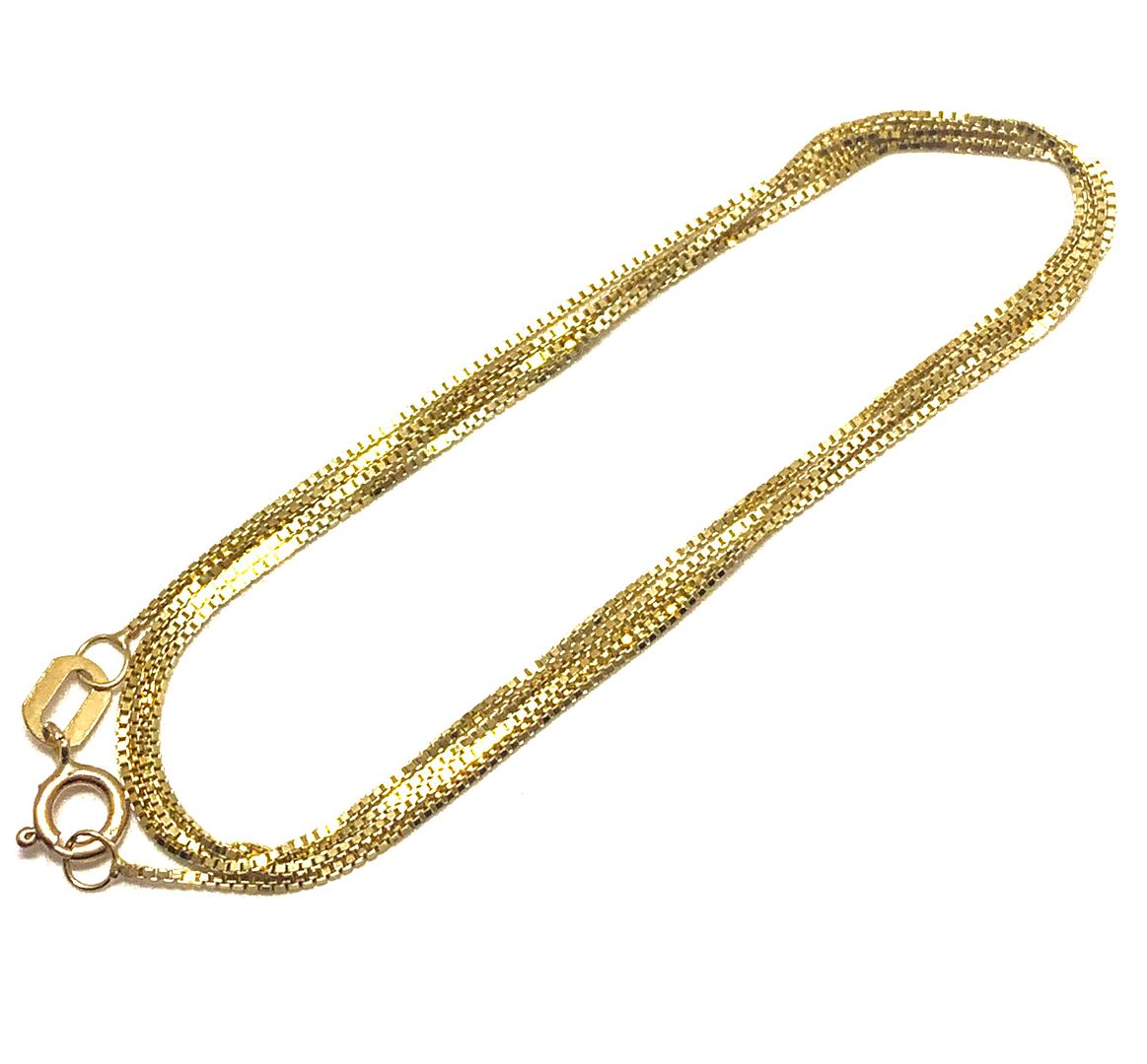10k Yellow Gold Box Chain | Property Room