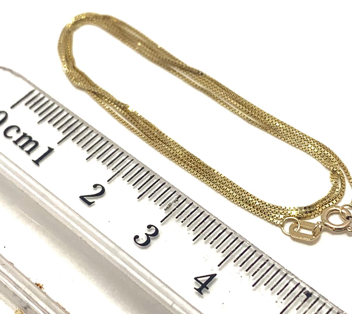 10k Yellow Gold Box Chain | Property Room