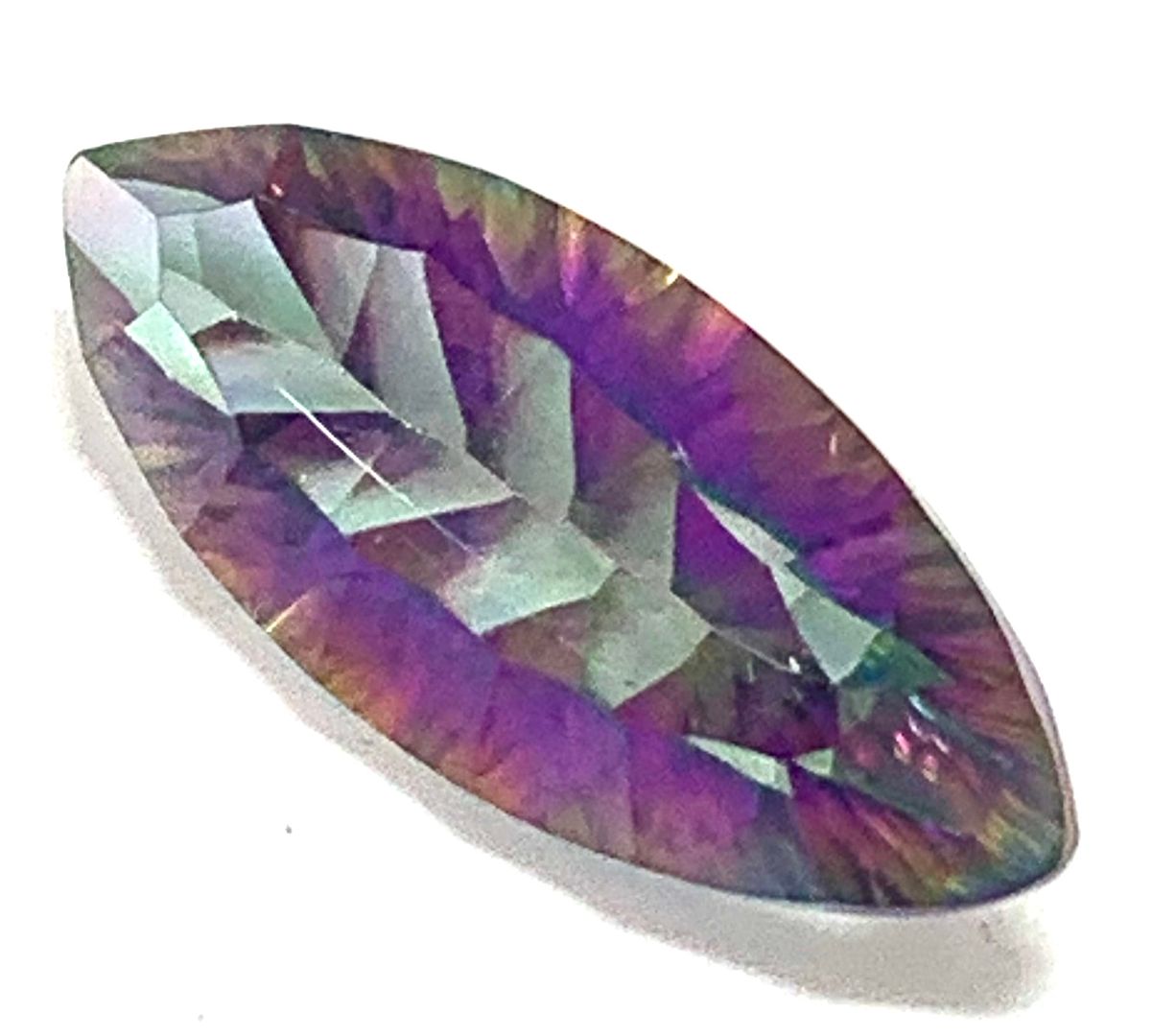 5.40ctw Brazilian Mystic Topaz 9X20mm Marquise Cut Loose Stone ...