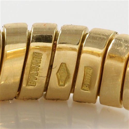 Estate Authentic Bvlgari Solid 18k Yellow Gold Citrine & Tourmaline ...