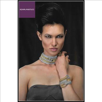 Adami & Martucci Italian Designer Mesh Collection Two Tone Set of ...