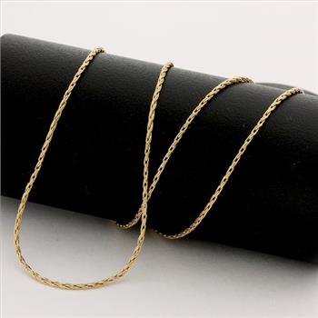 Solid 14k Yellow Gold, 18" Inch Chain | Property Room