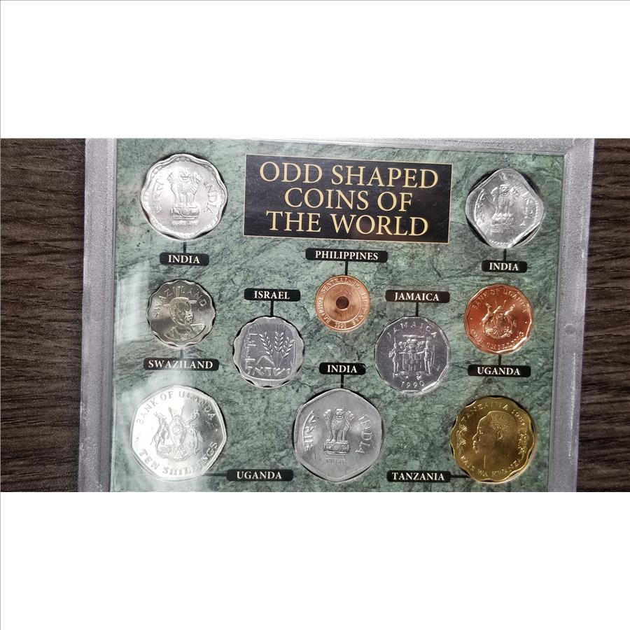 Odd Shaped Coins of the World | Property Room