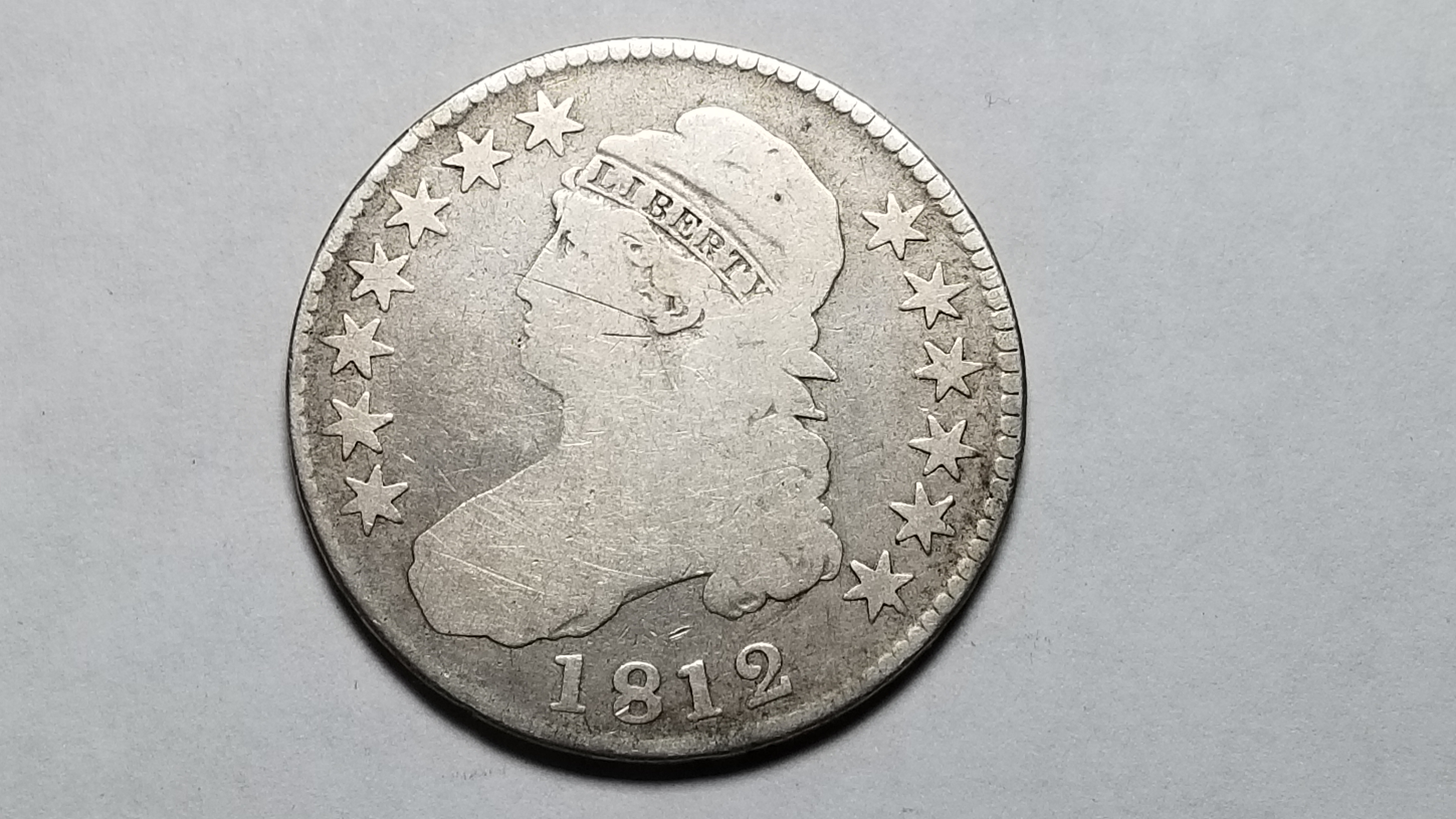 1812 Capped Bust Half Dollar Rare | Property Room