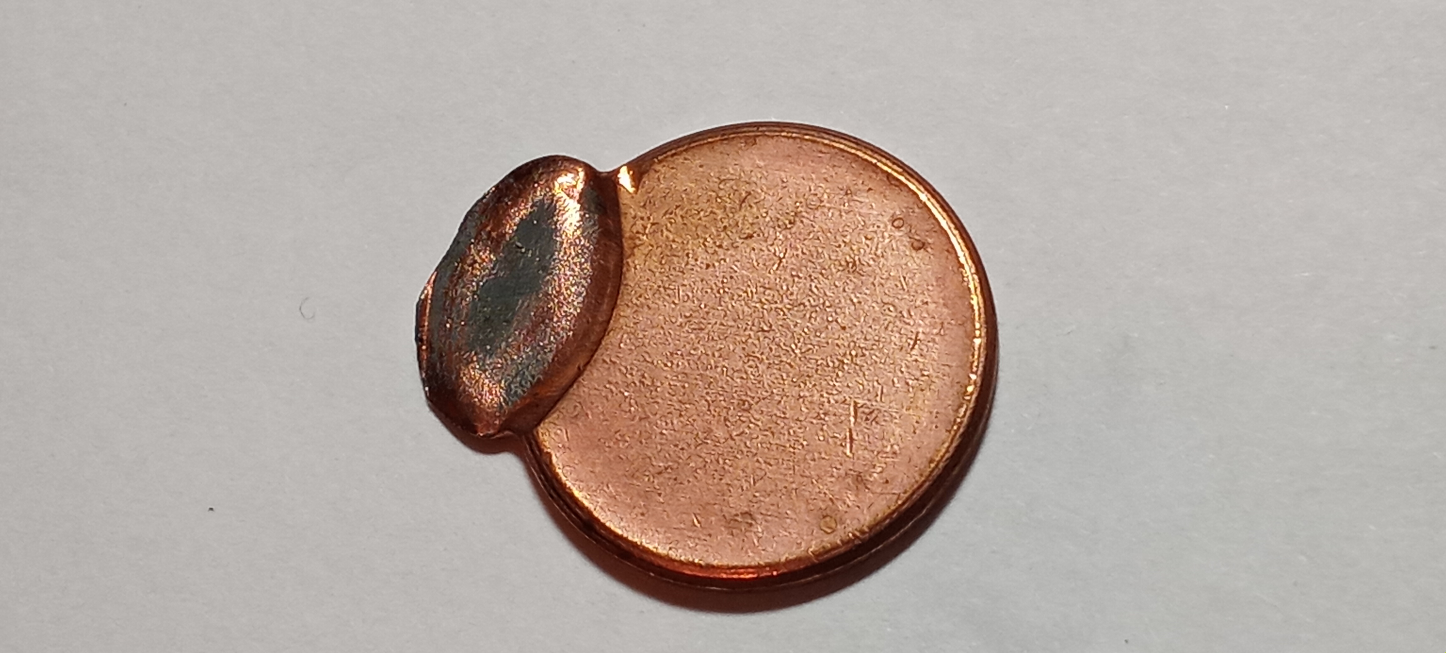 Lincoln Cent Penny Error Planchet Misstrike | Property Room