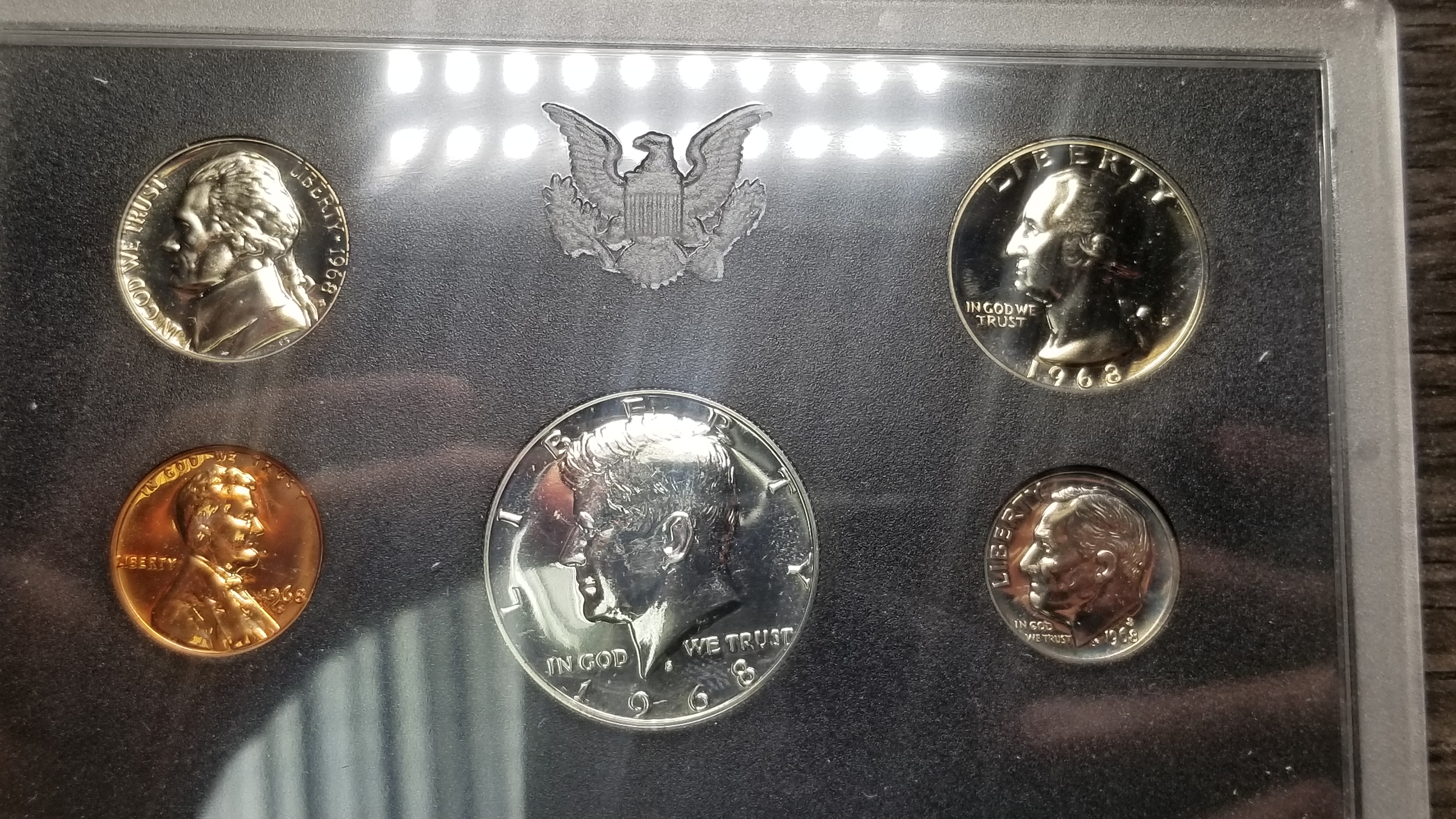 1968 5 Coin Proof Set | Property Room