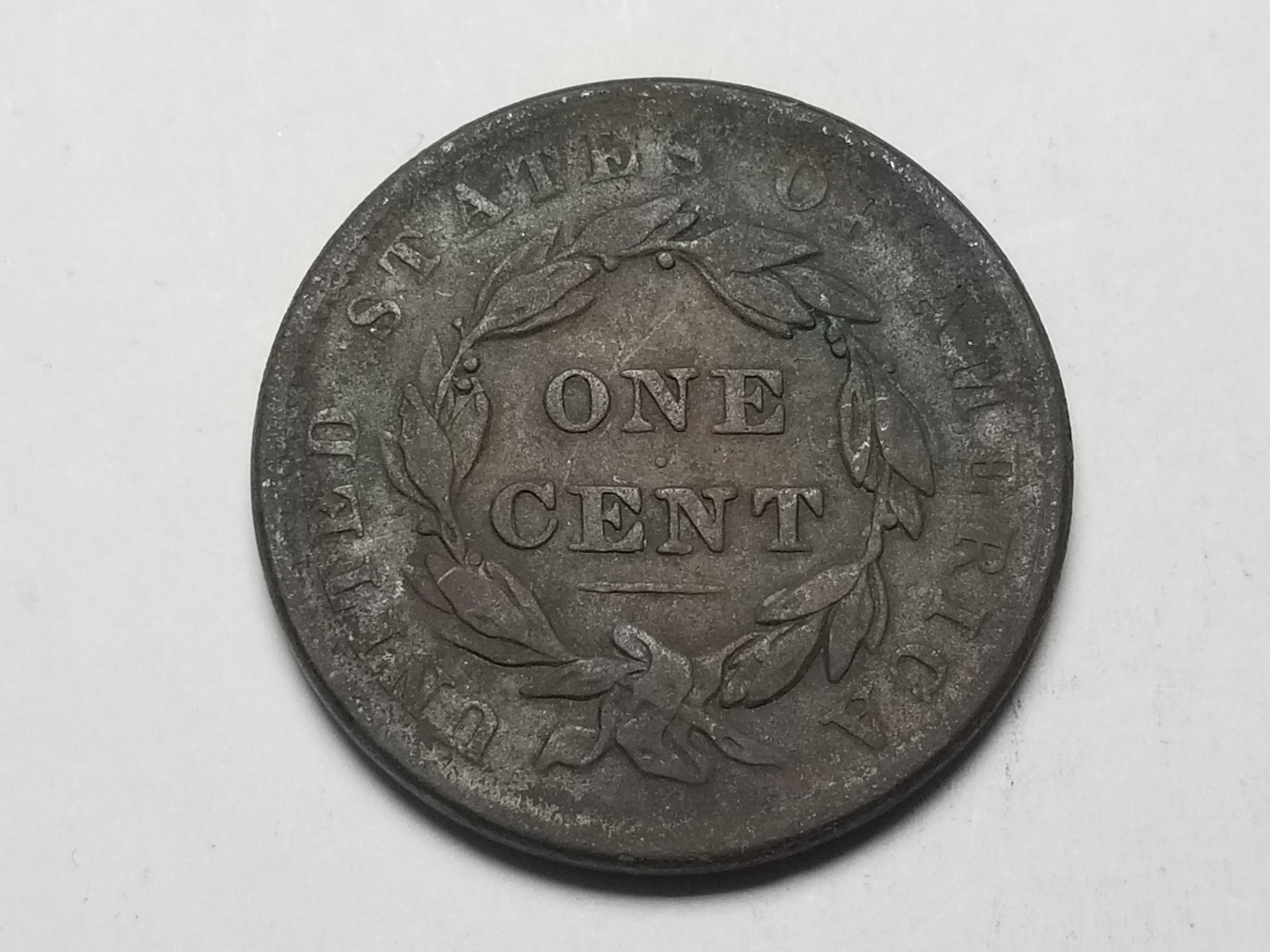 1837 Large Cent High Grade | Property Room