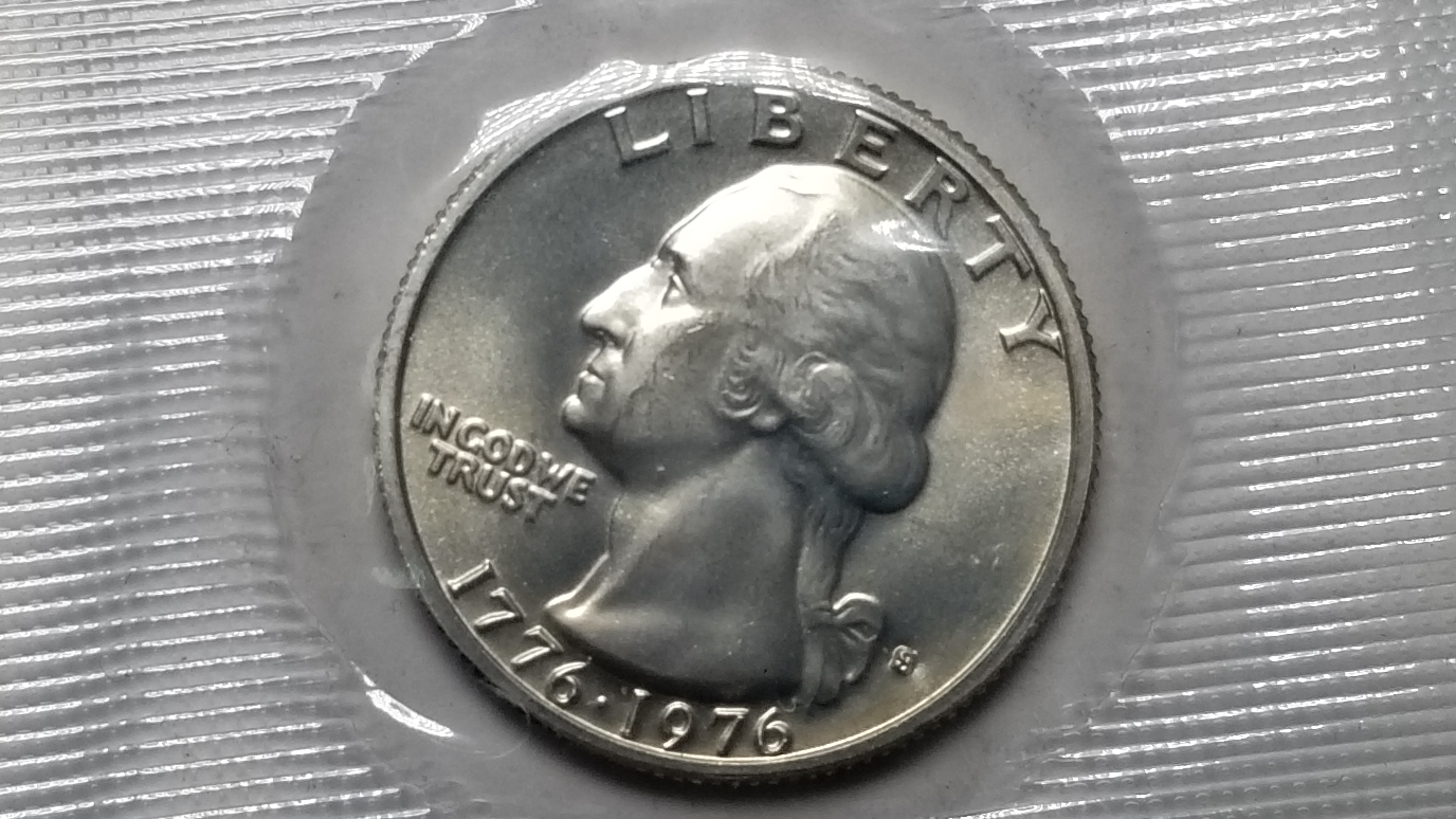1976 S Silver Bicentennial Quarter Gem Uncirculated | Property Room