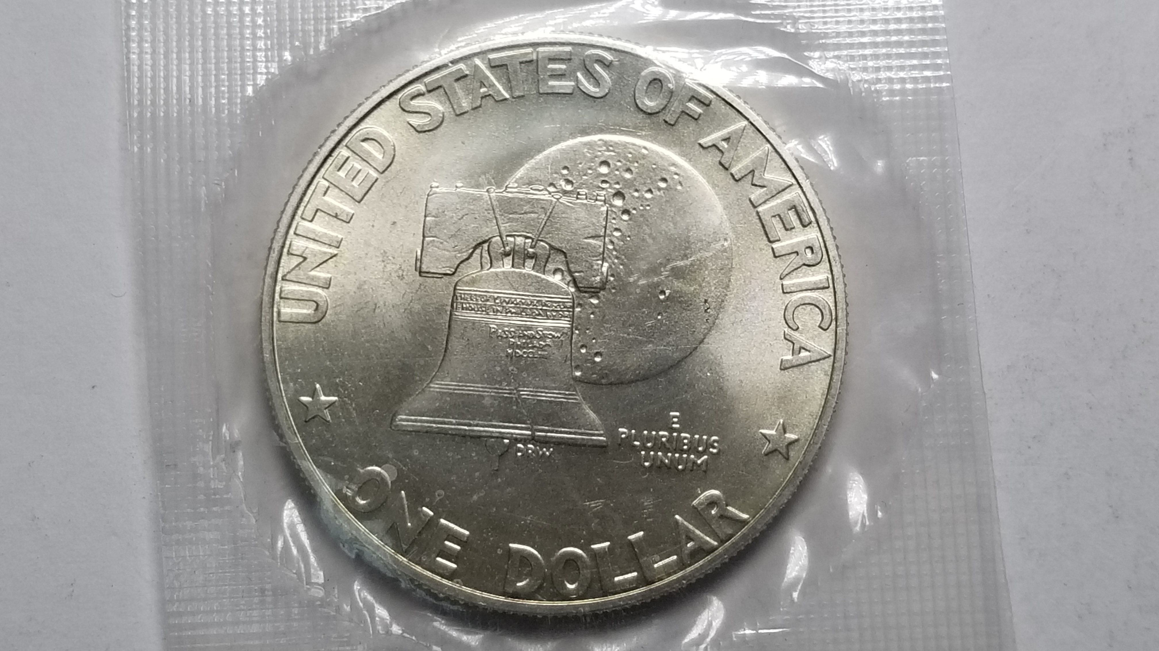 1976 S Silver Bicentennial Eisenhower Dollar Gem Uncirculated | Property Room