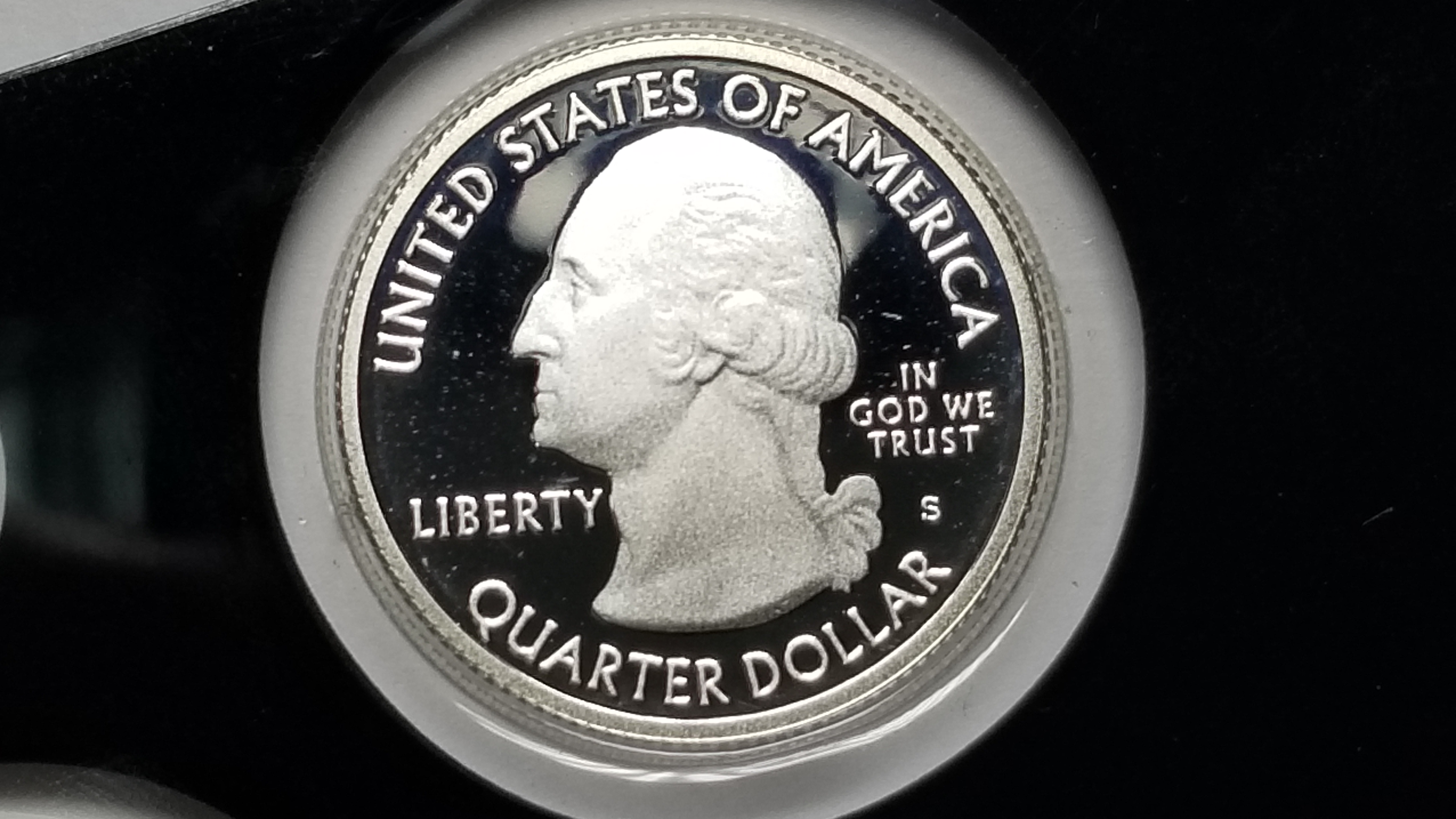 2011 S Silver Olympic Quarter Gem Proof Cameo | Property Room