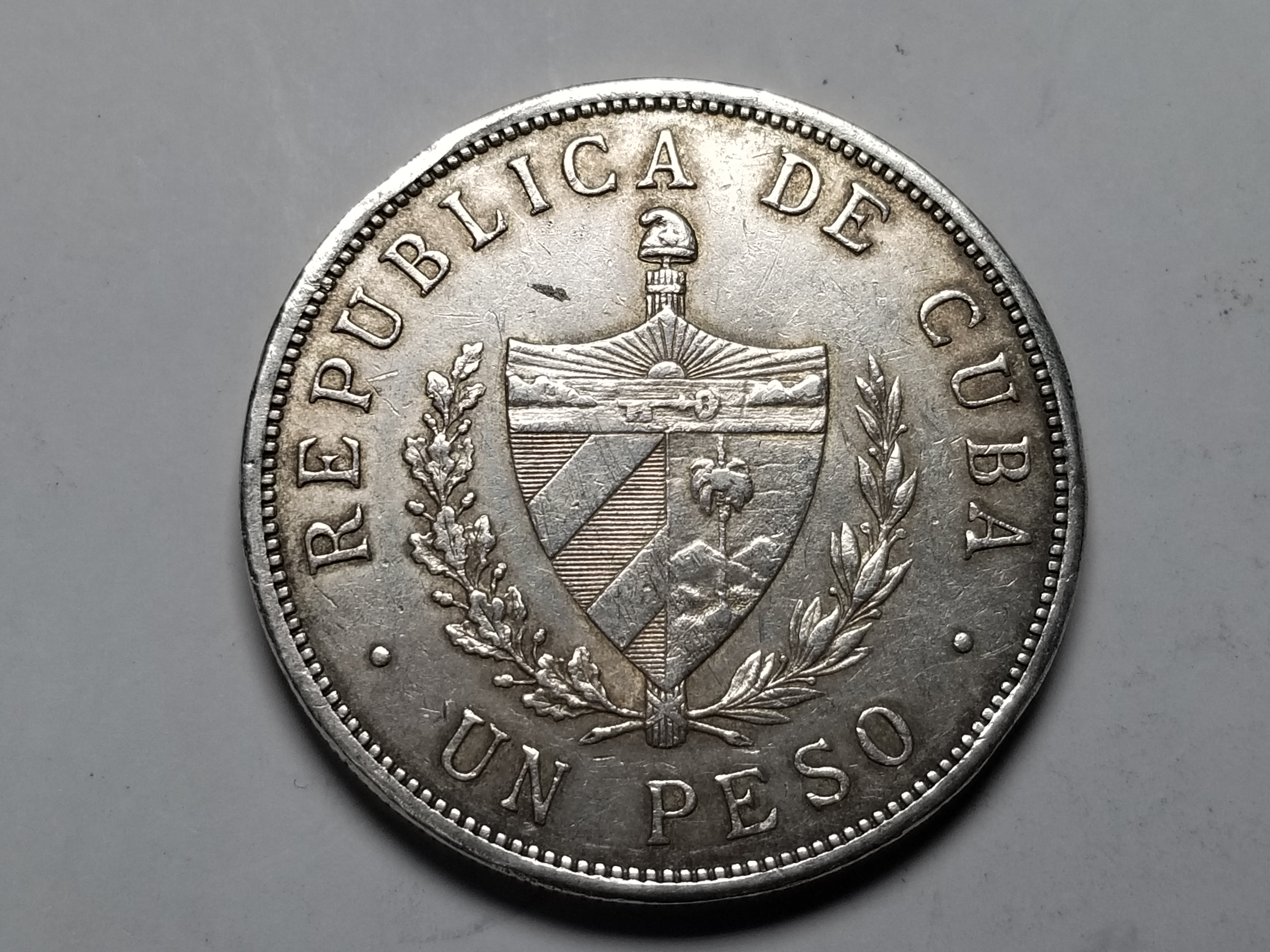 1934 Cuban Un Peso Silver Dollar | Property Room
