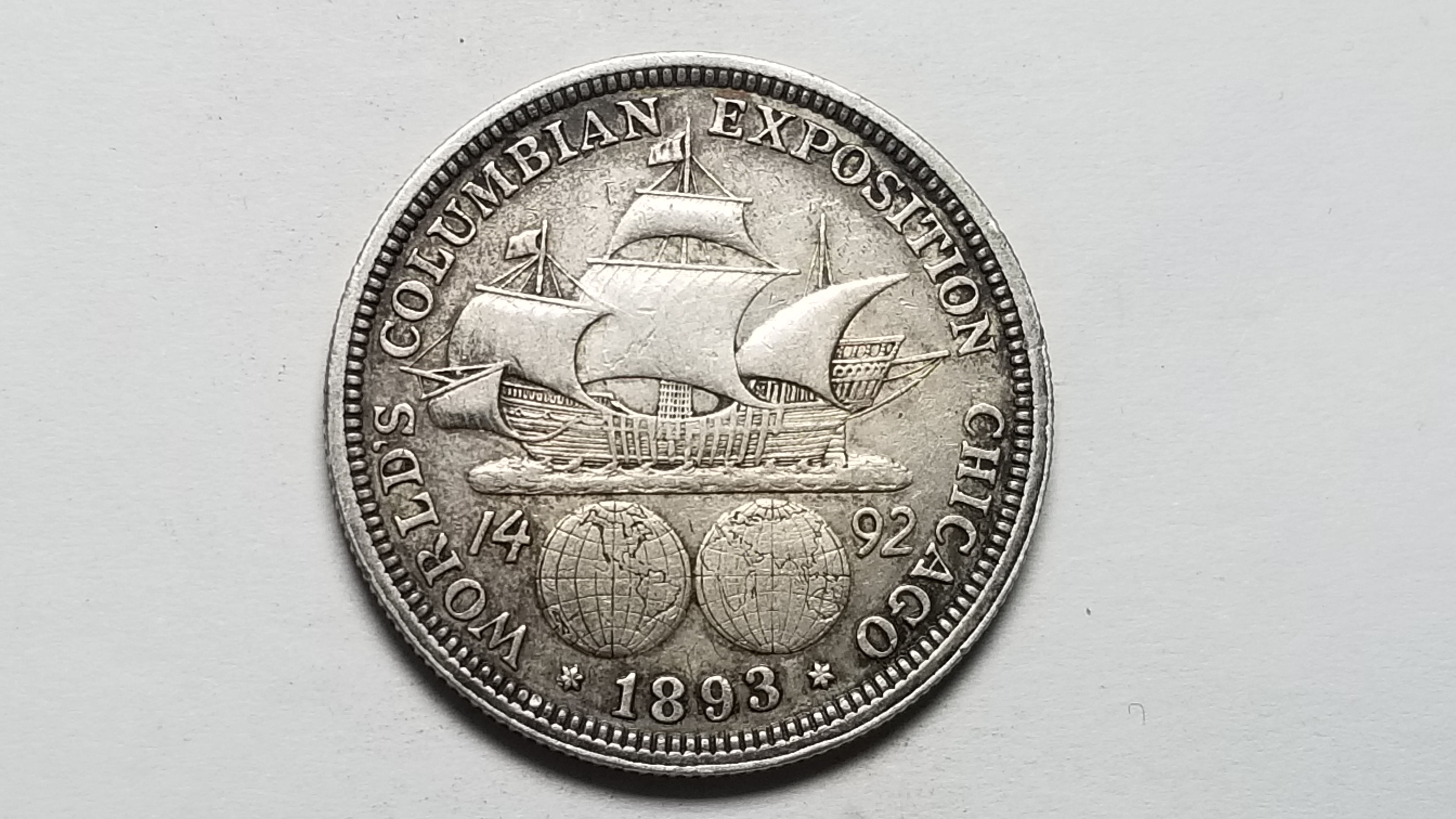 1893 Columbus Expo Half Dollar High Grade | Property Room