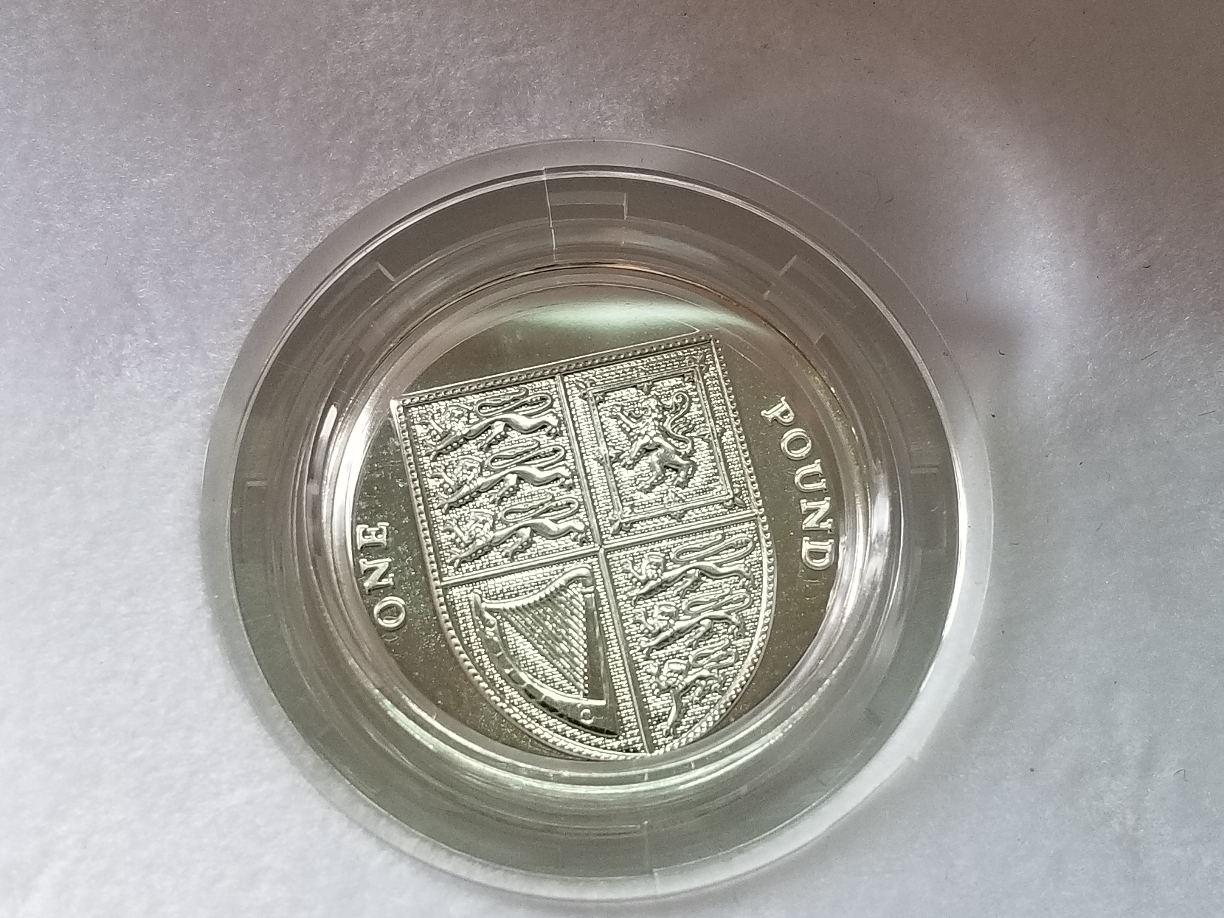 2013 Commemorative Silver British 1 Pound Rare only 10000 Minted ...