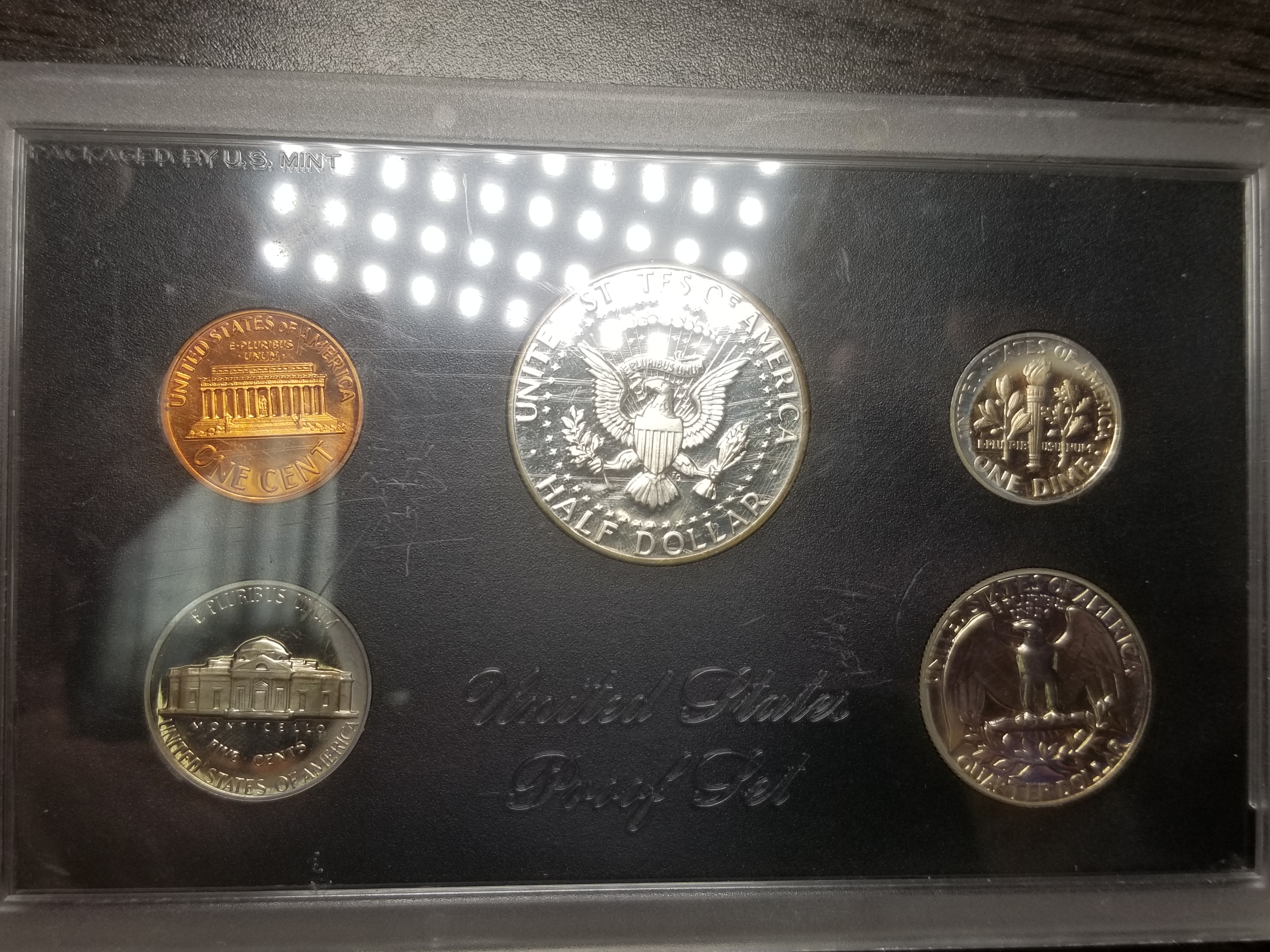 1970 S 5 Coin Proof Set Silver Half | Property Room