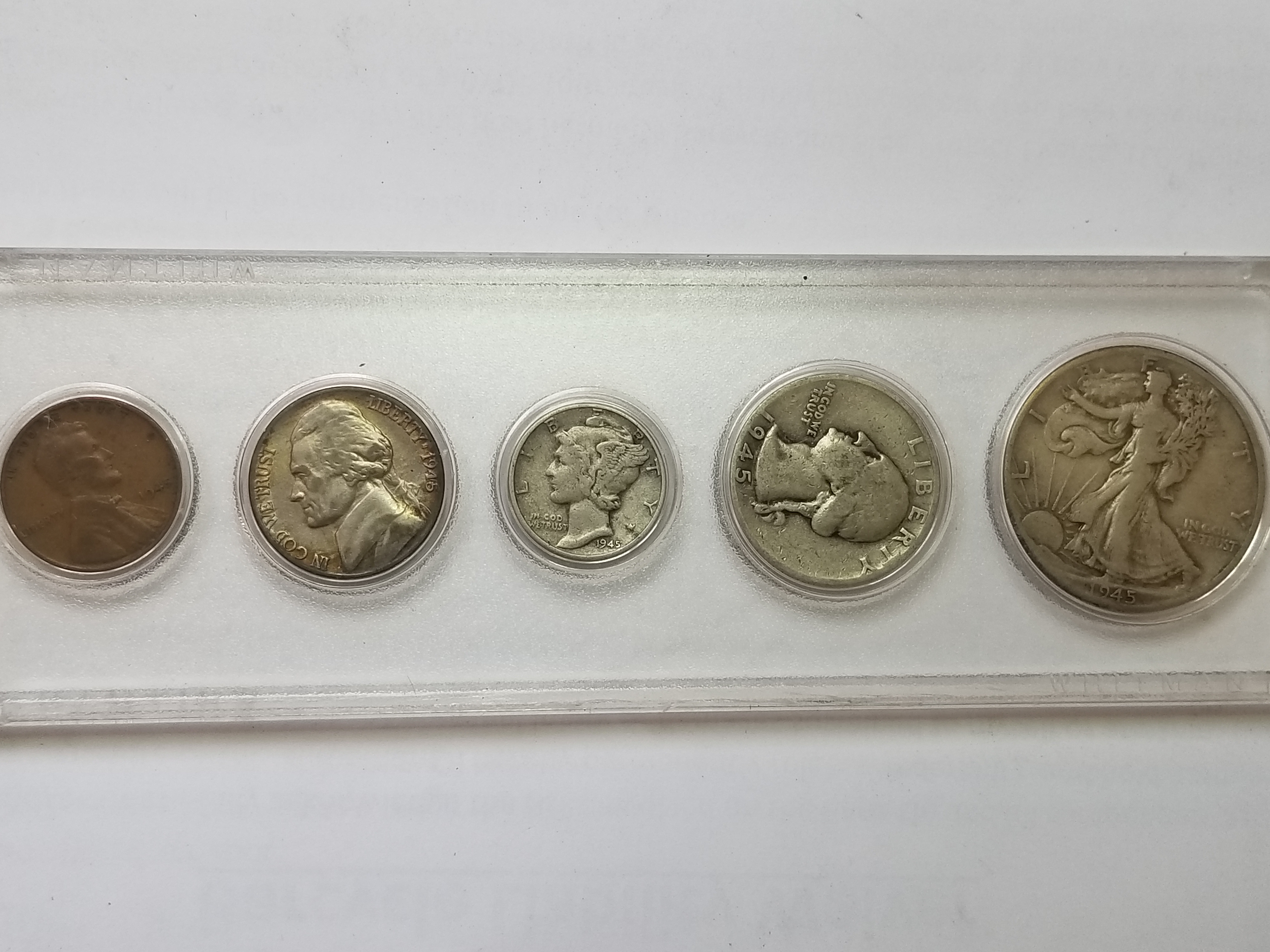 1945 Mint set 5 coins | Property Room