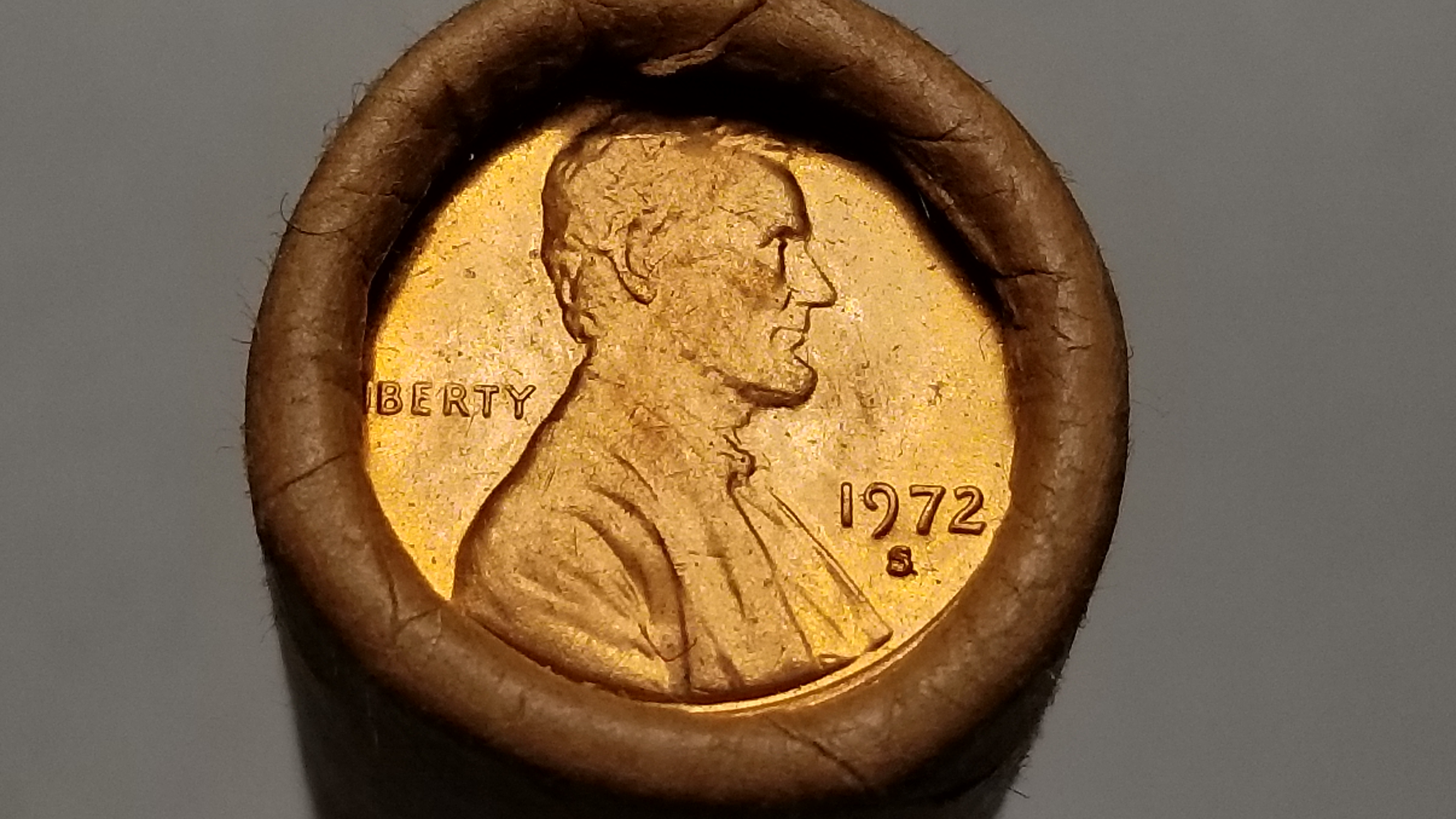 1972 S Lincoln Cent Penny Original Uncirculated Roll | Property Room