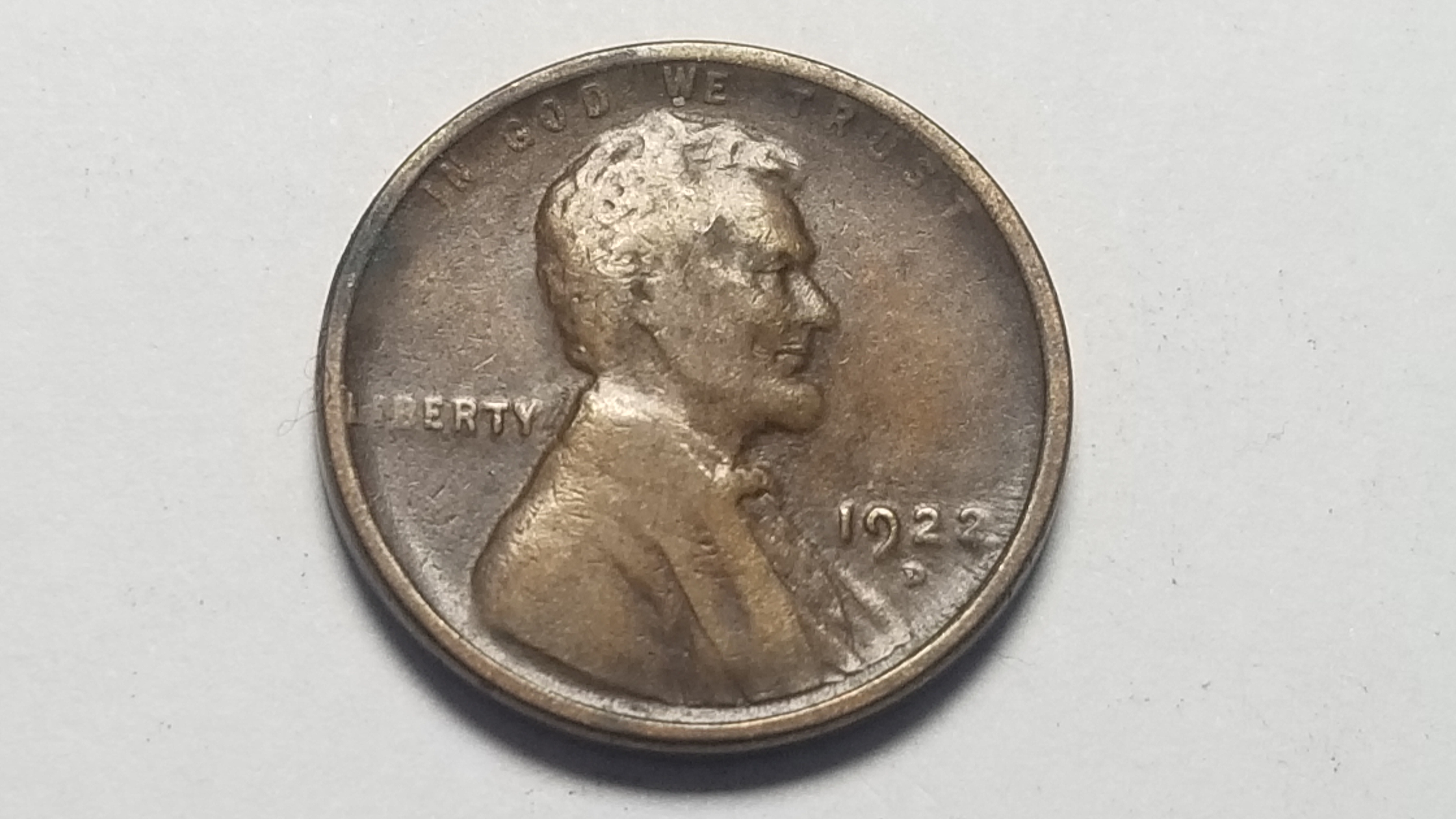 1922 D Lincoln Cent Wheat Penny Rare | Property Room