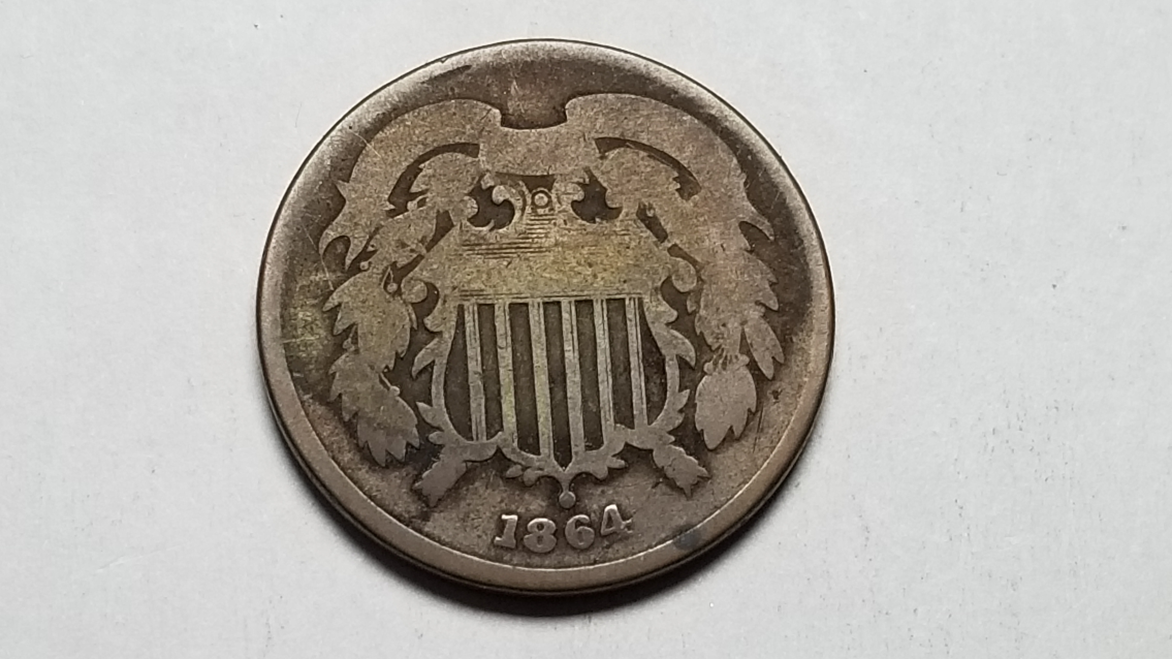 1864 2c Two Cent Piece | Property Room