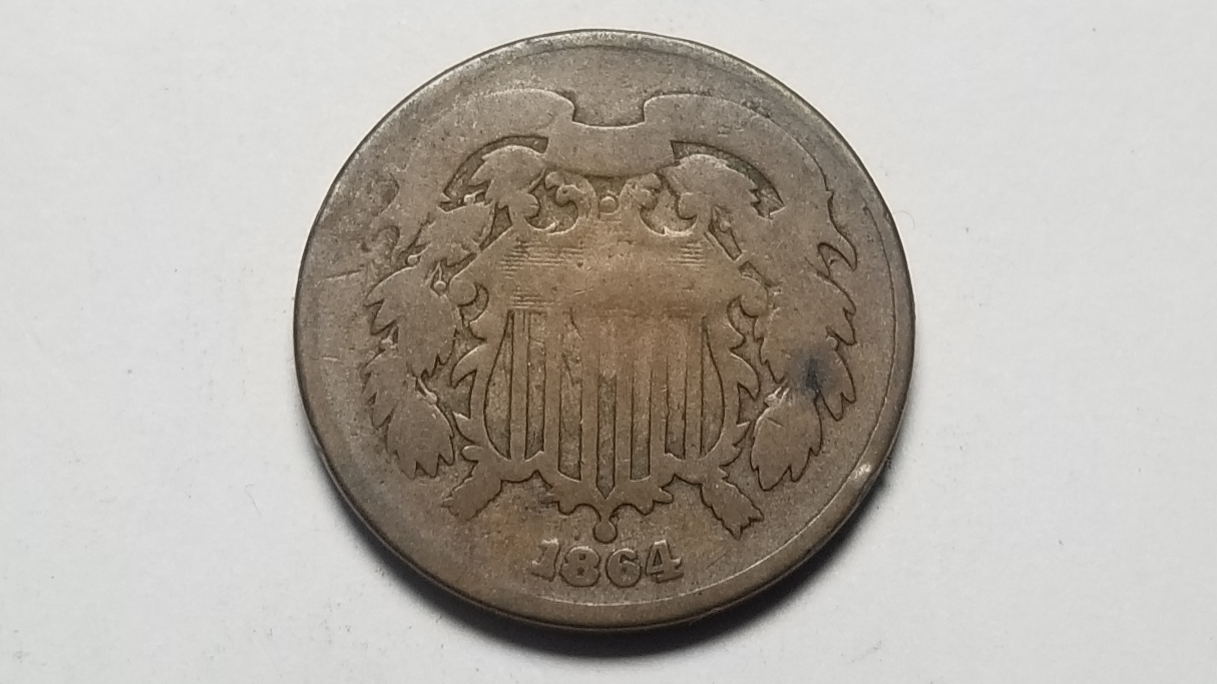1864 2c Two Cent Piece | Property Room