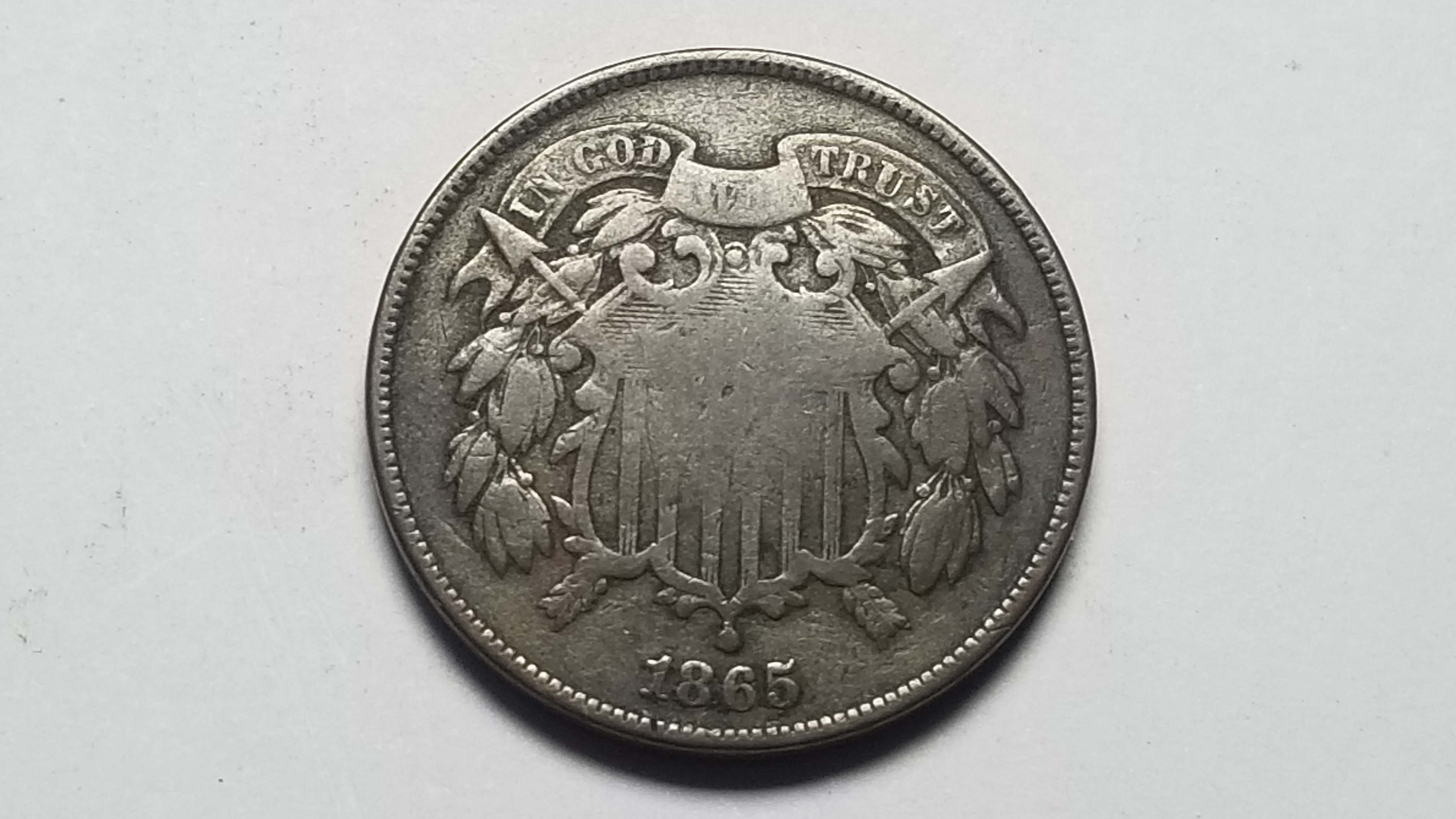1865 2c Two Cent Piece | Property Room
