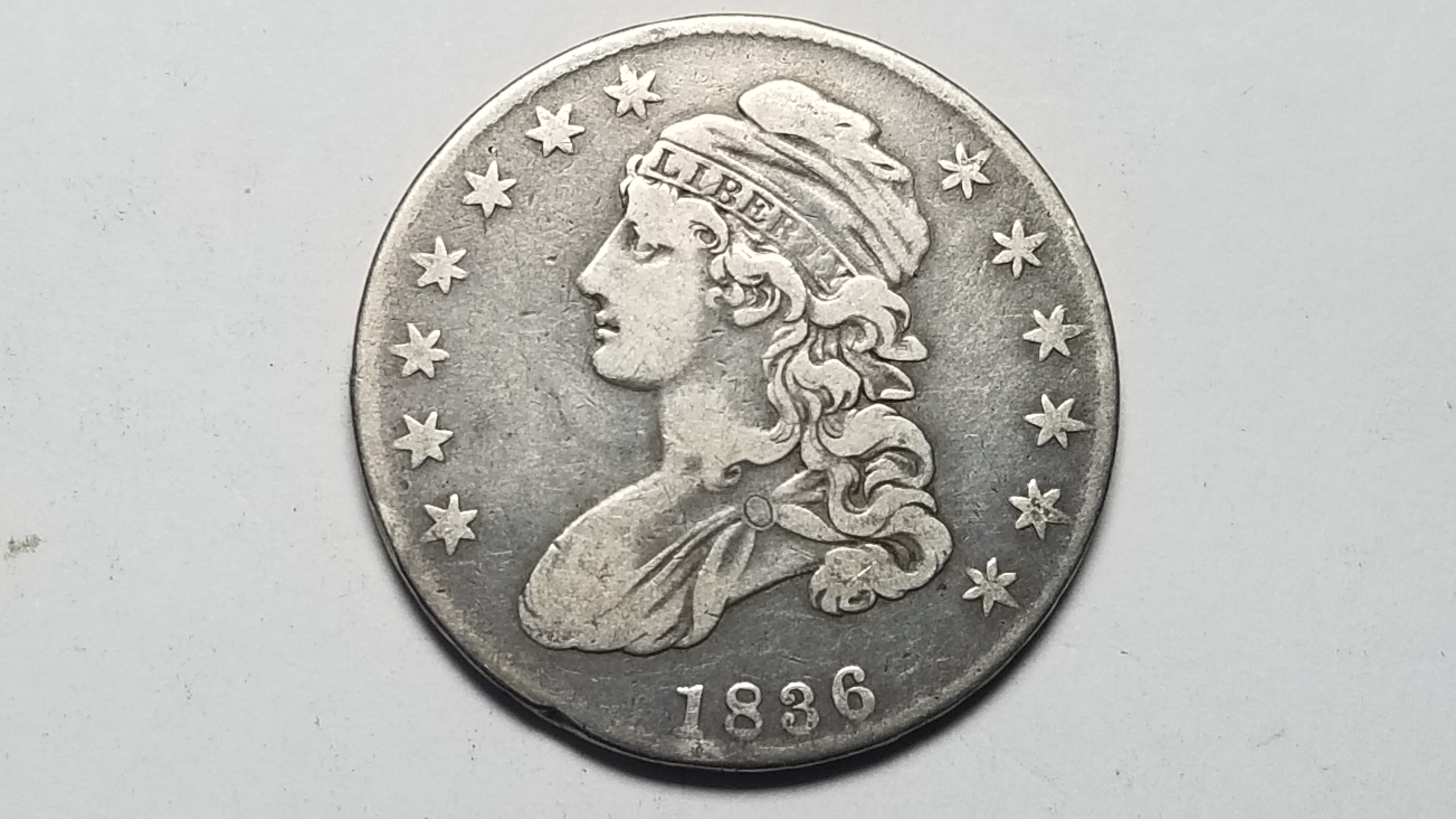 1836 Capped Bust Half Dollar High Grade | Property Room