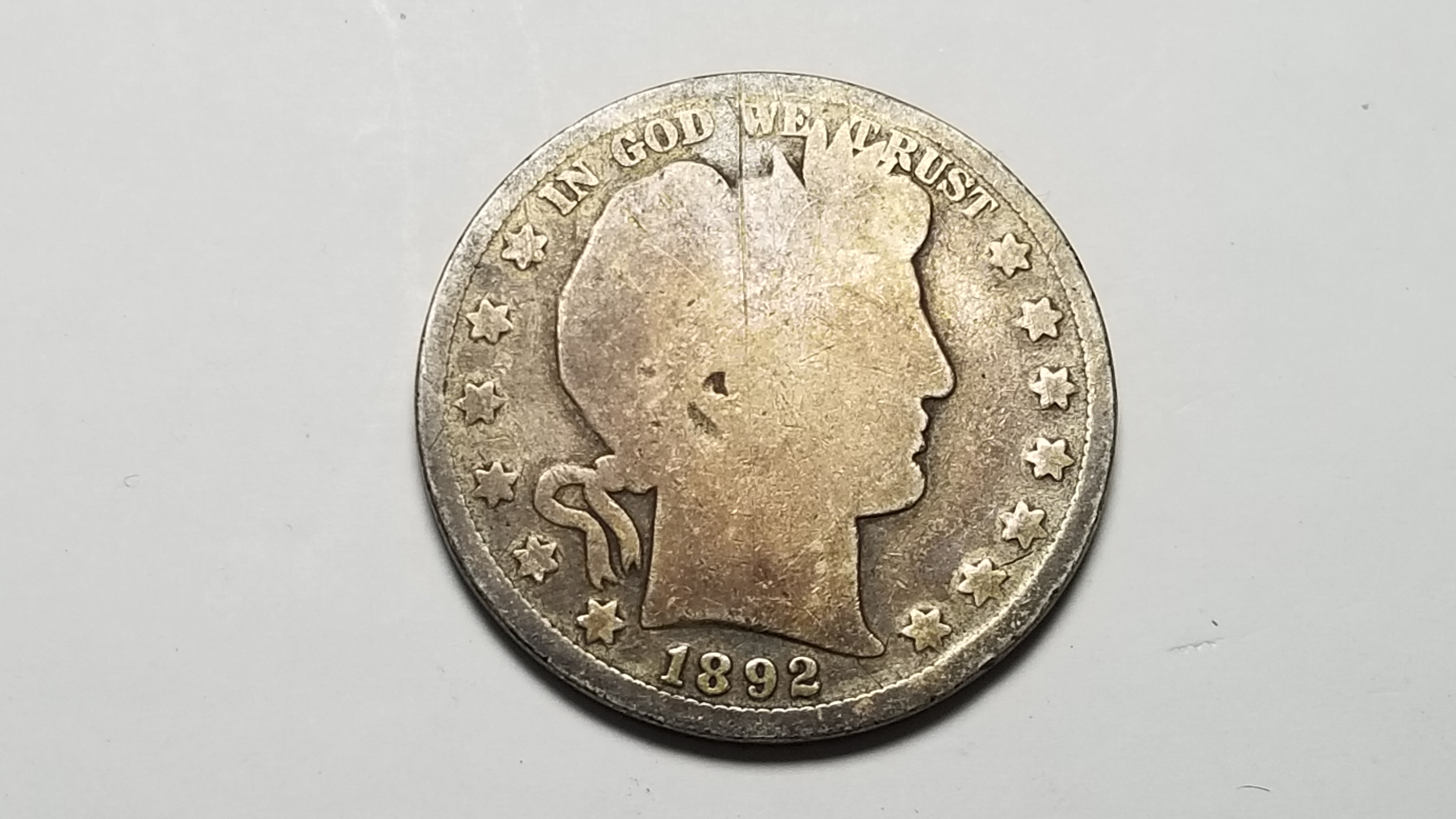 1892 Barber Half Dollar Rare | Property Room