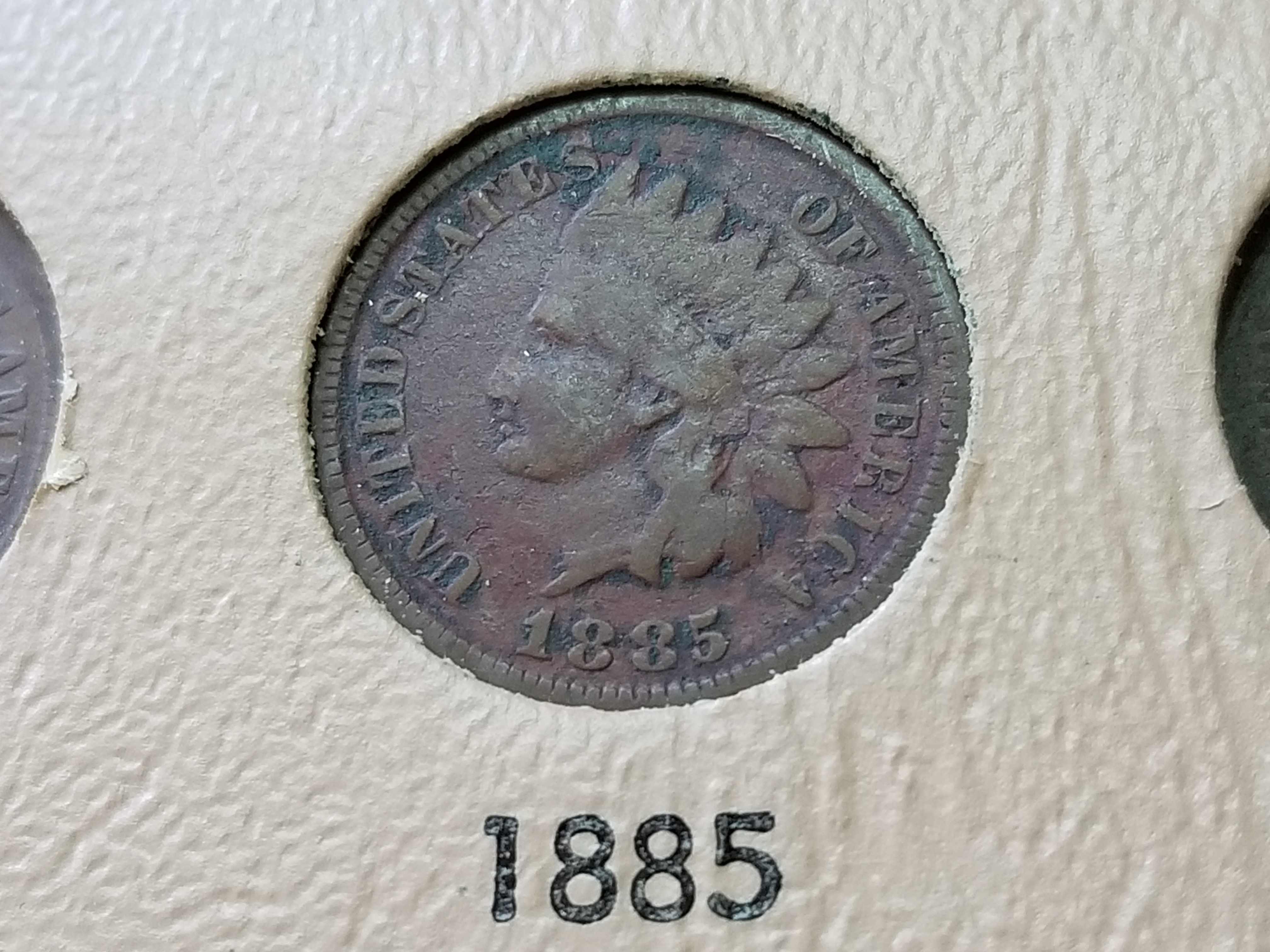 1885 Indian Head Cent Penny From a Complete Set | Property Room