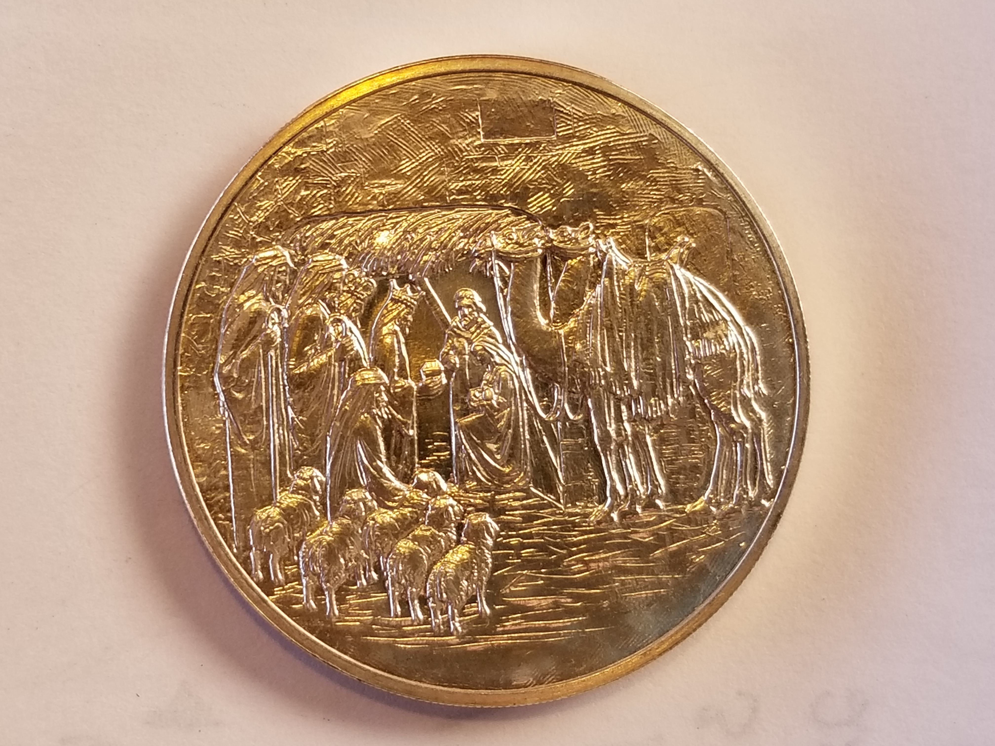 1oz Silver Round Biblical Scene | Property Room