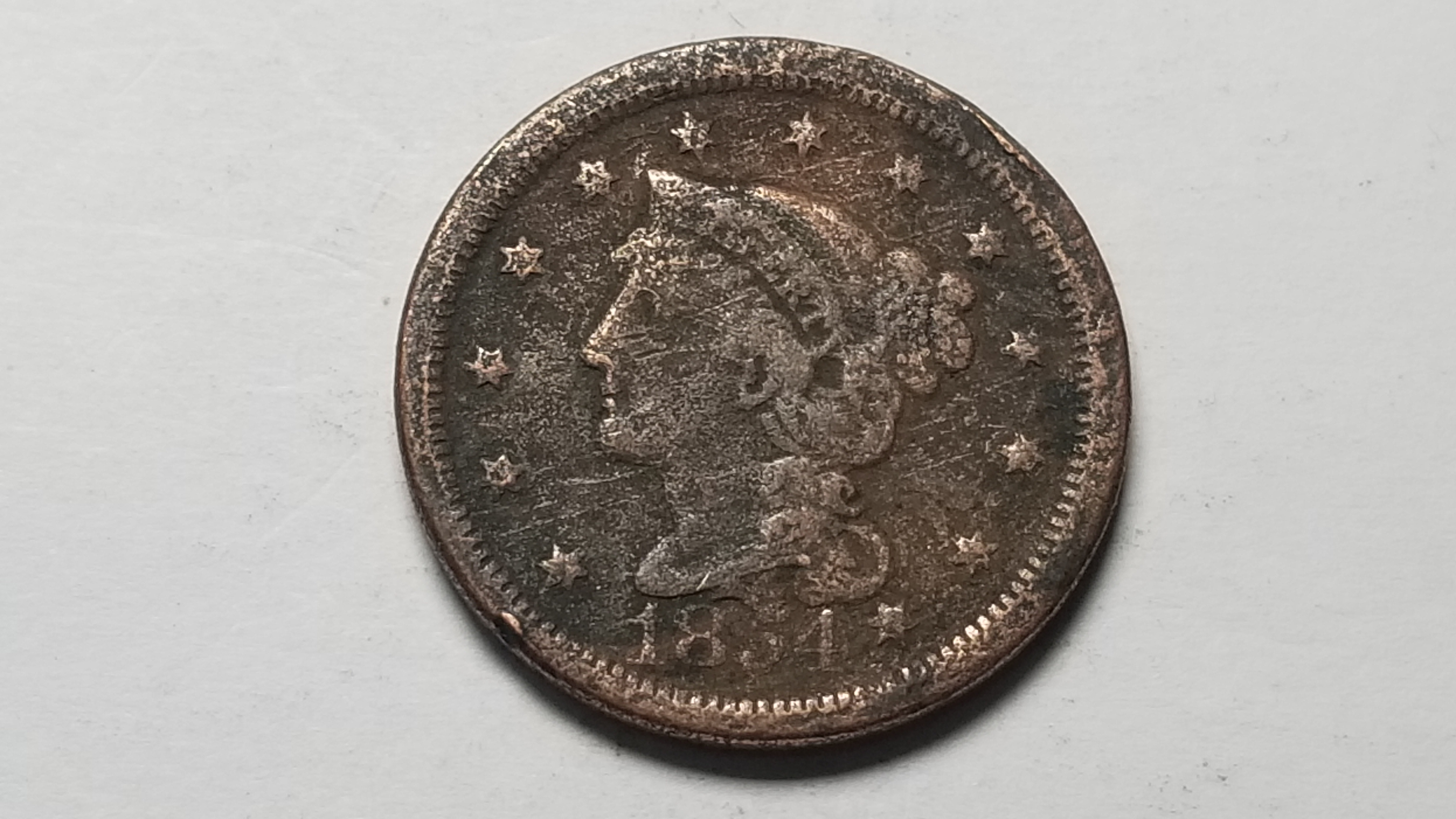 1854 Large Cent | Property Room