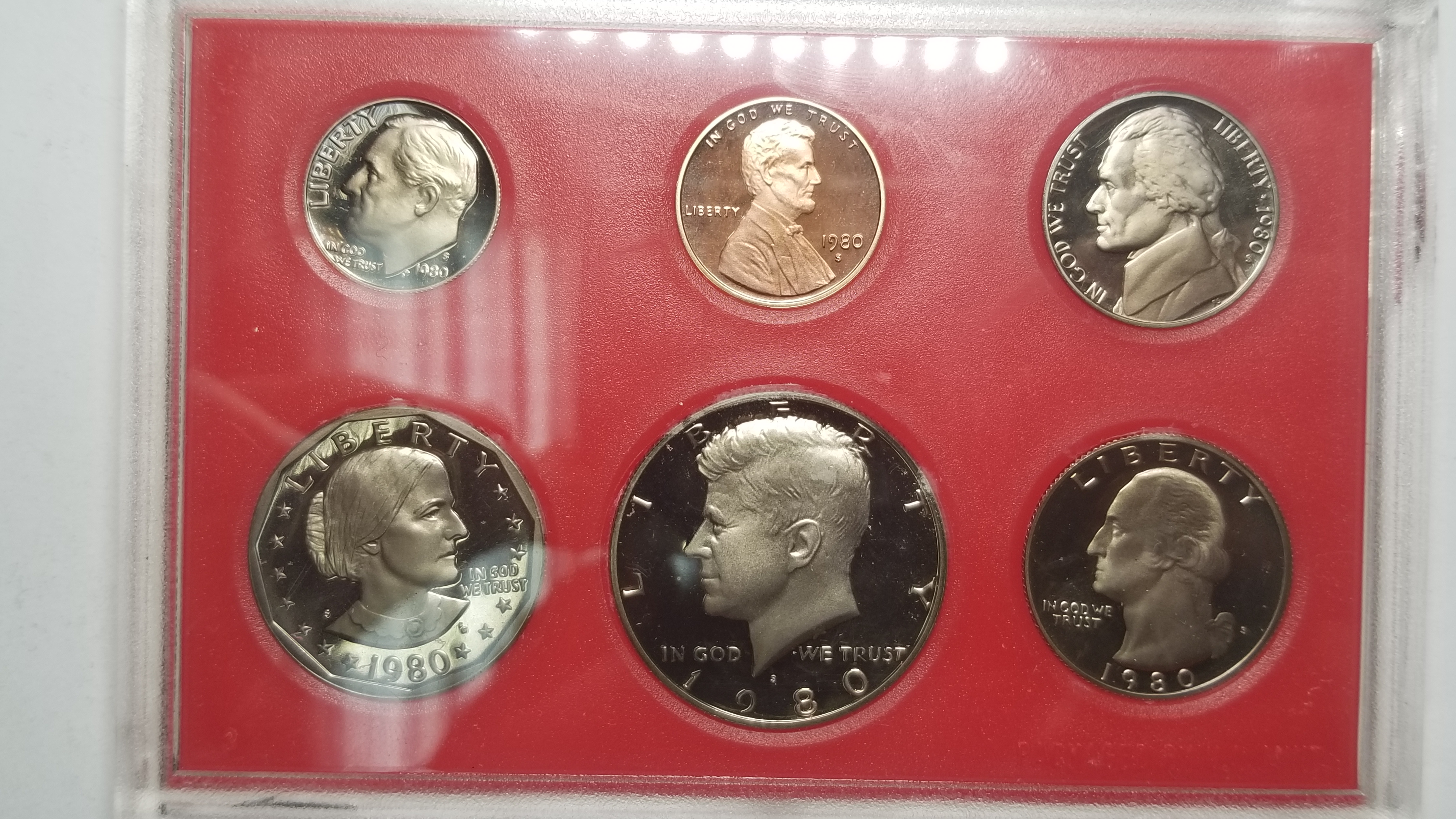 1980 S 6 Coin Proof Set | Property Room