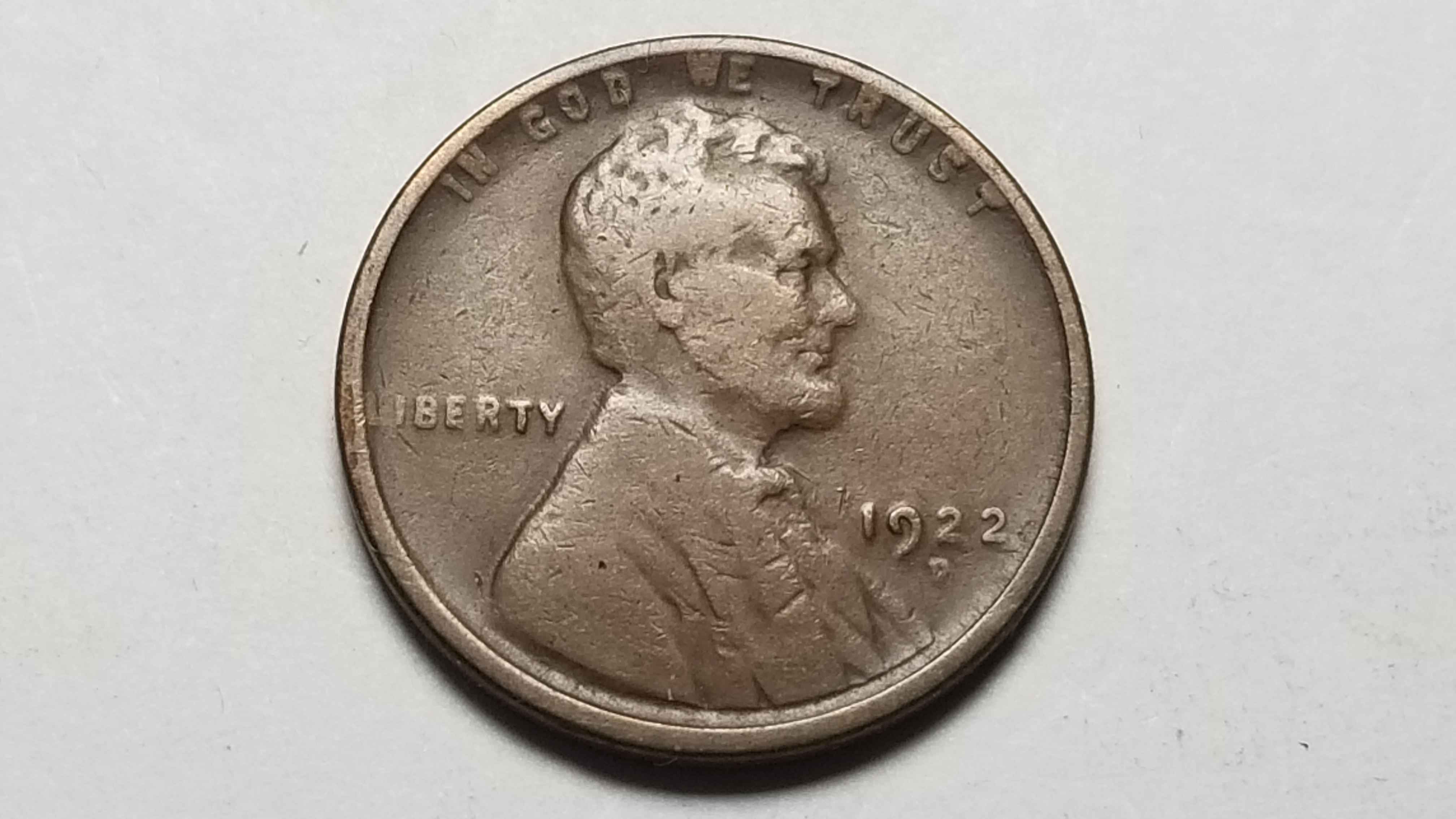 1922 D Lincoln Cent Wheat Penny | Property Room