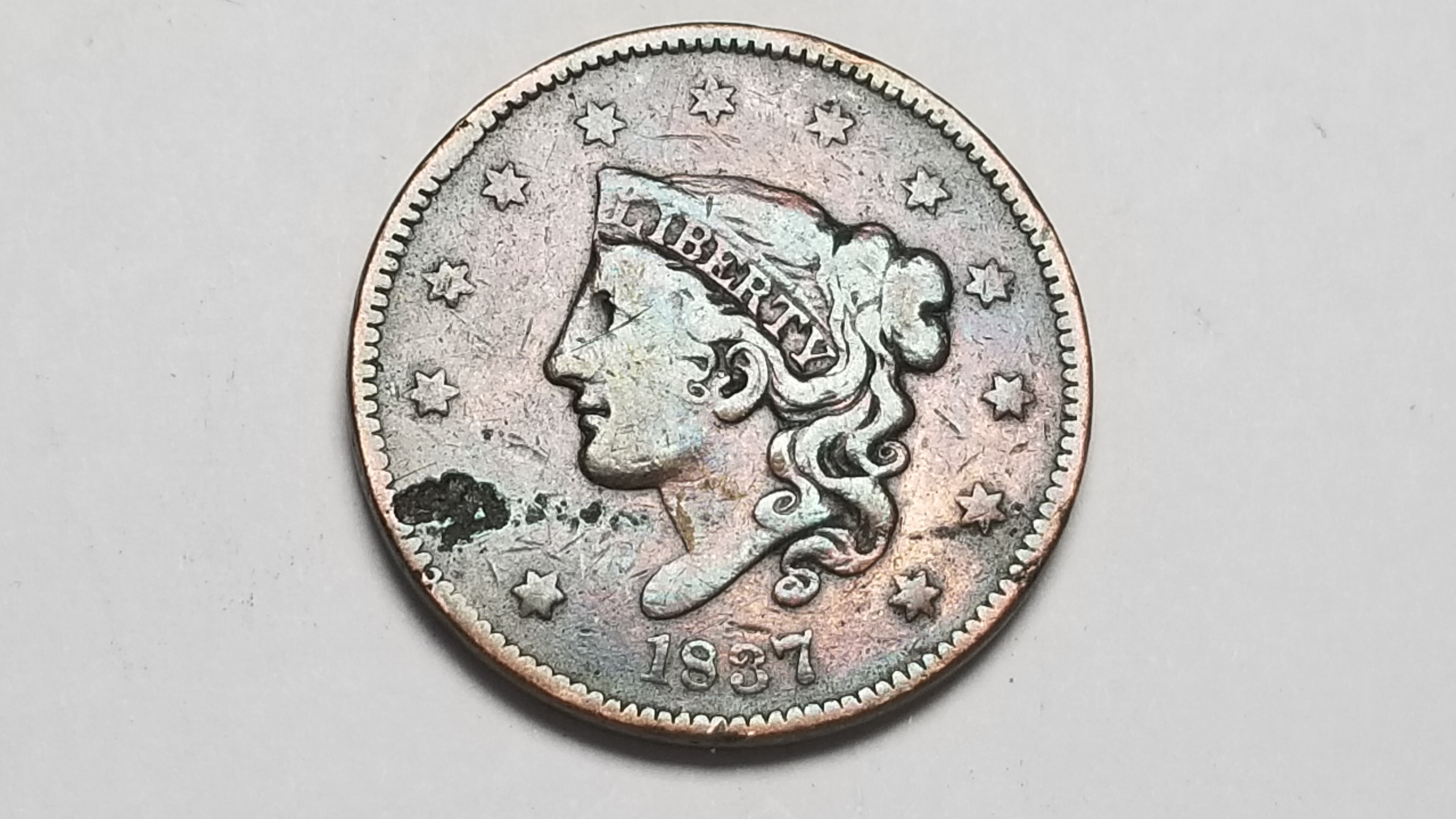 1837 Large Cent High Grade | Property Room