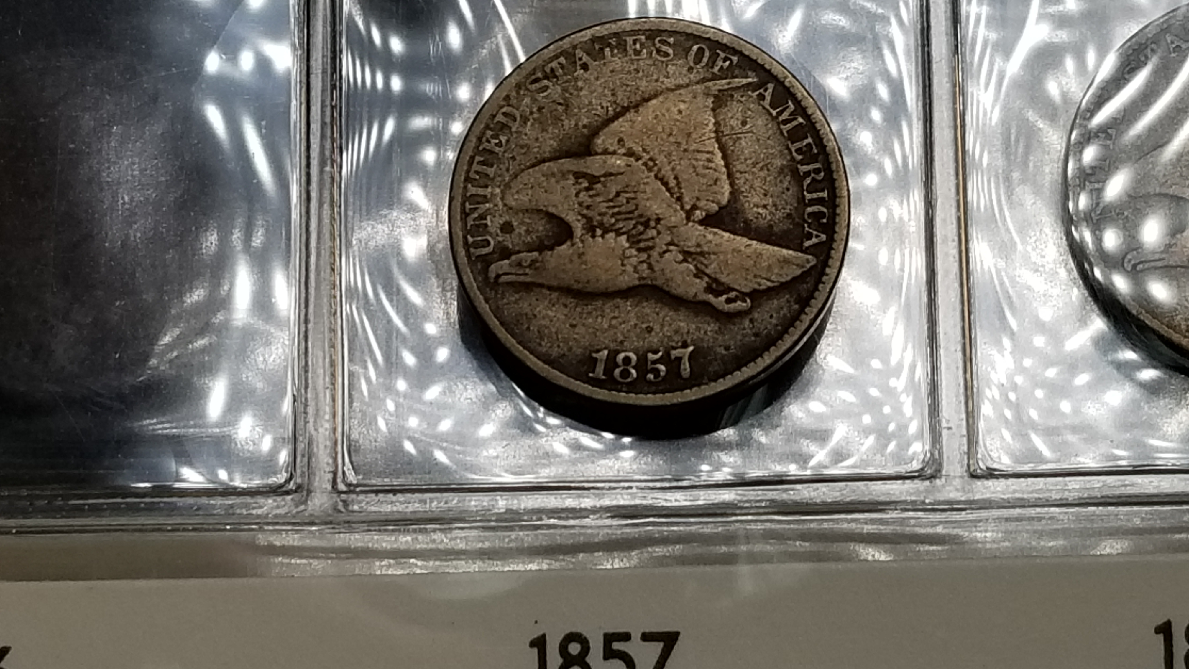1857 Flying Eagle Cent Penny High Grade From A Set | Property Room
