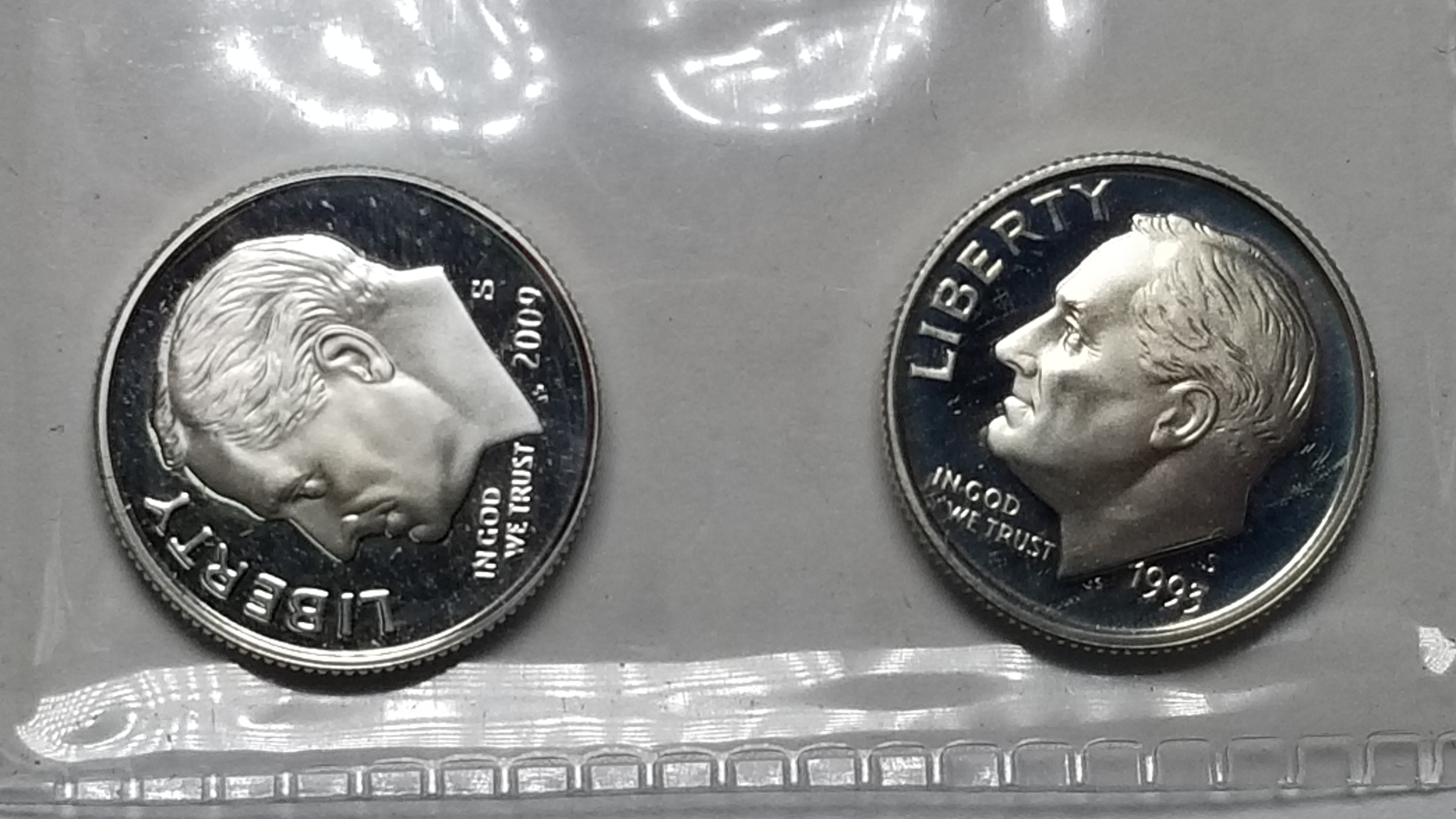 2 Silver Proof Dimes | Property Room