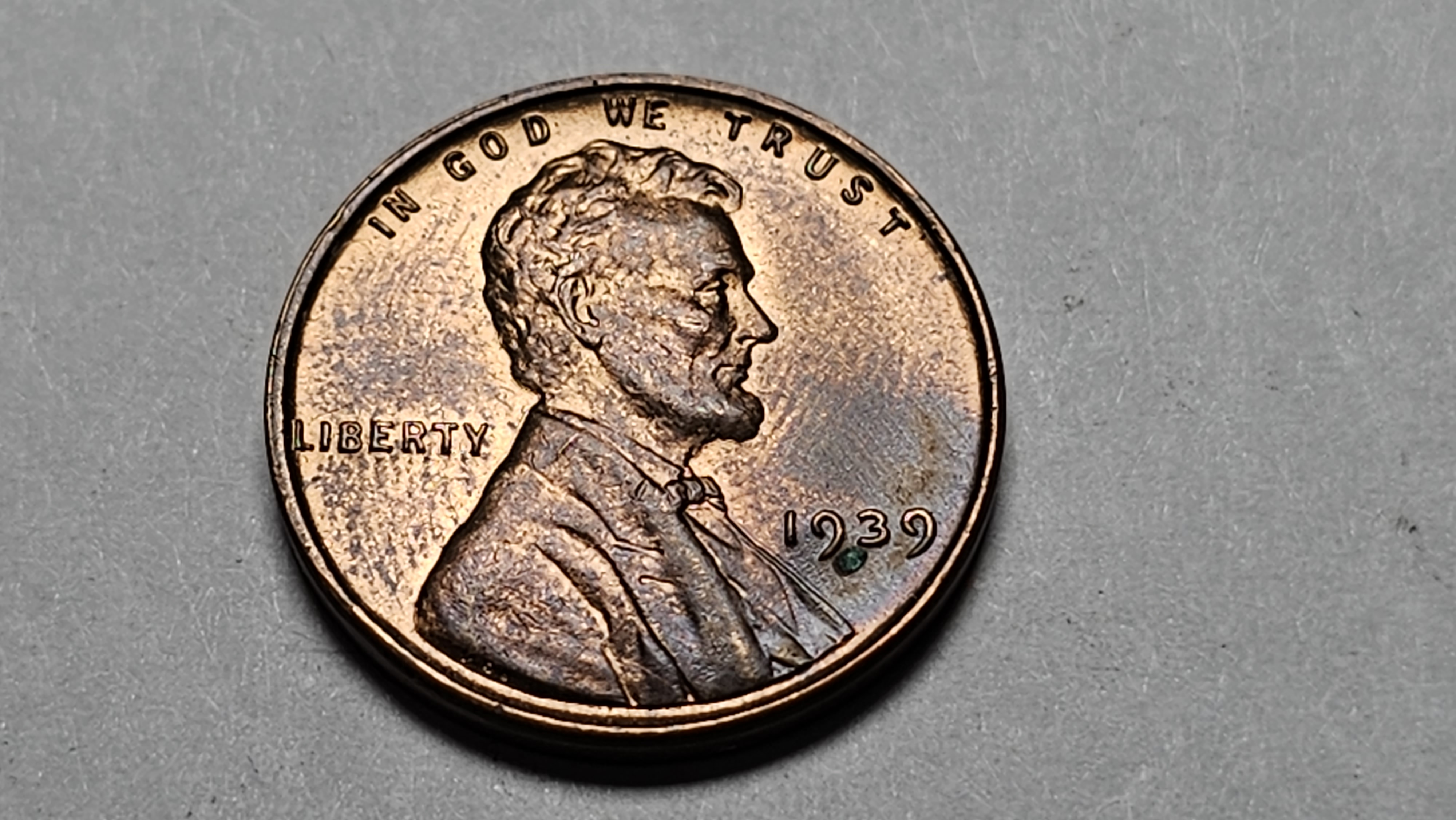1939 Lincoln Cent Wheat Penny Uncirculated | Property Room