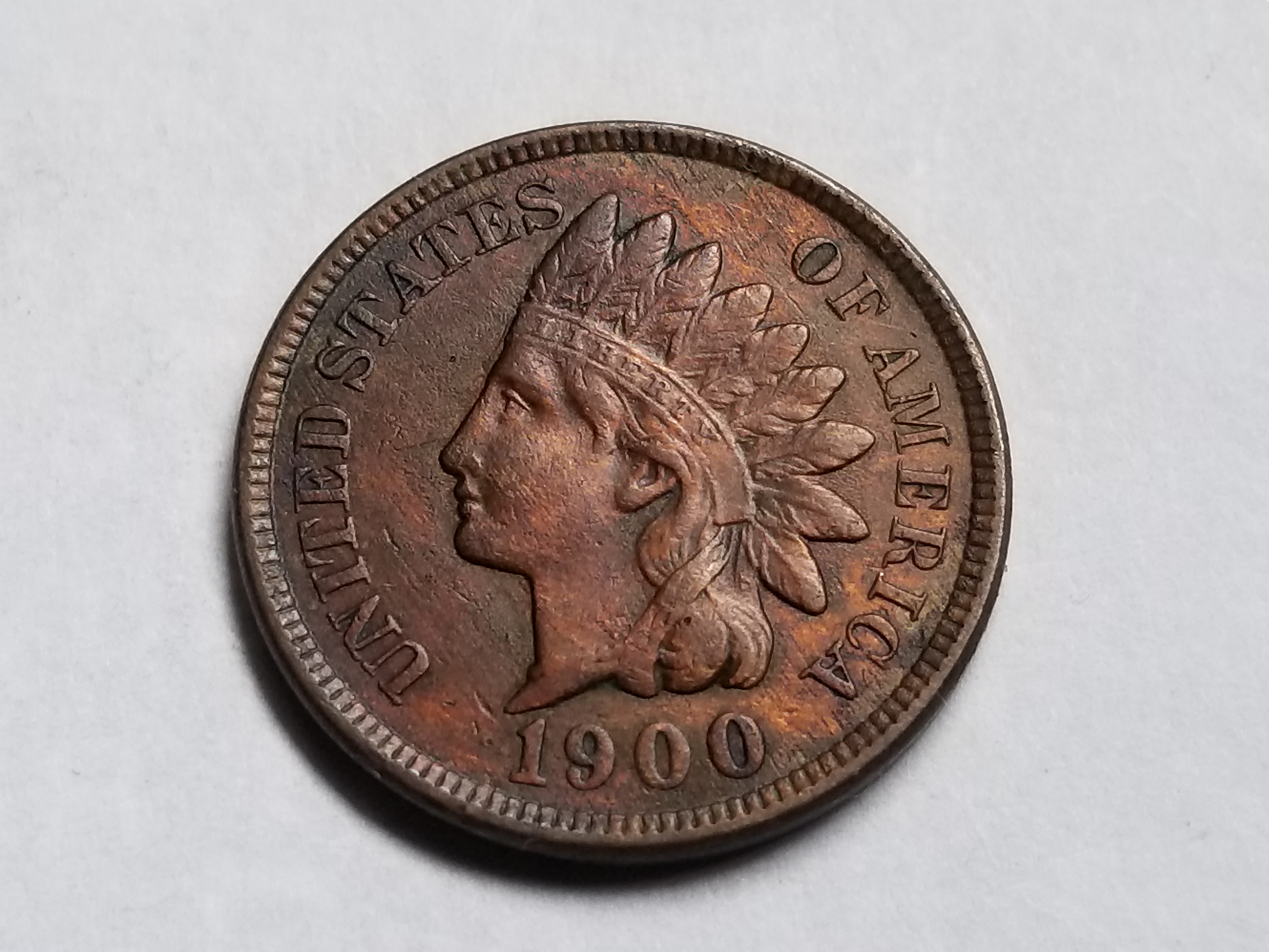 1900 Indian Head Cent Penny High Grade | Property Room