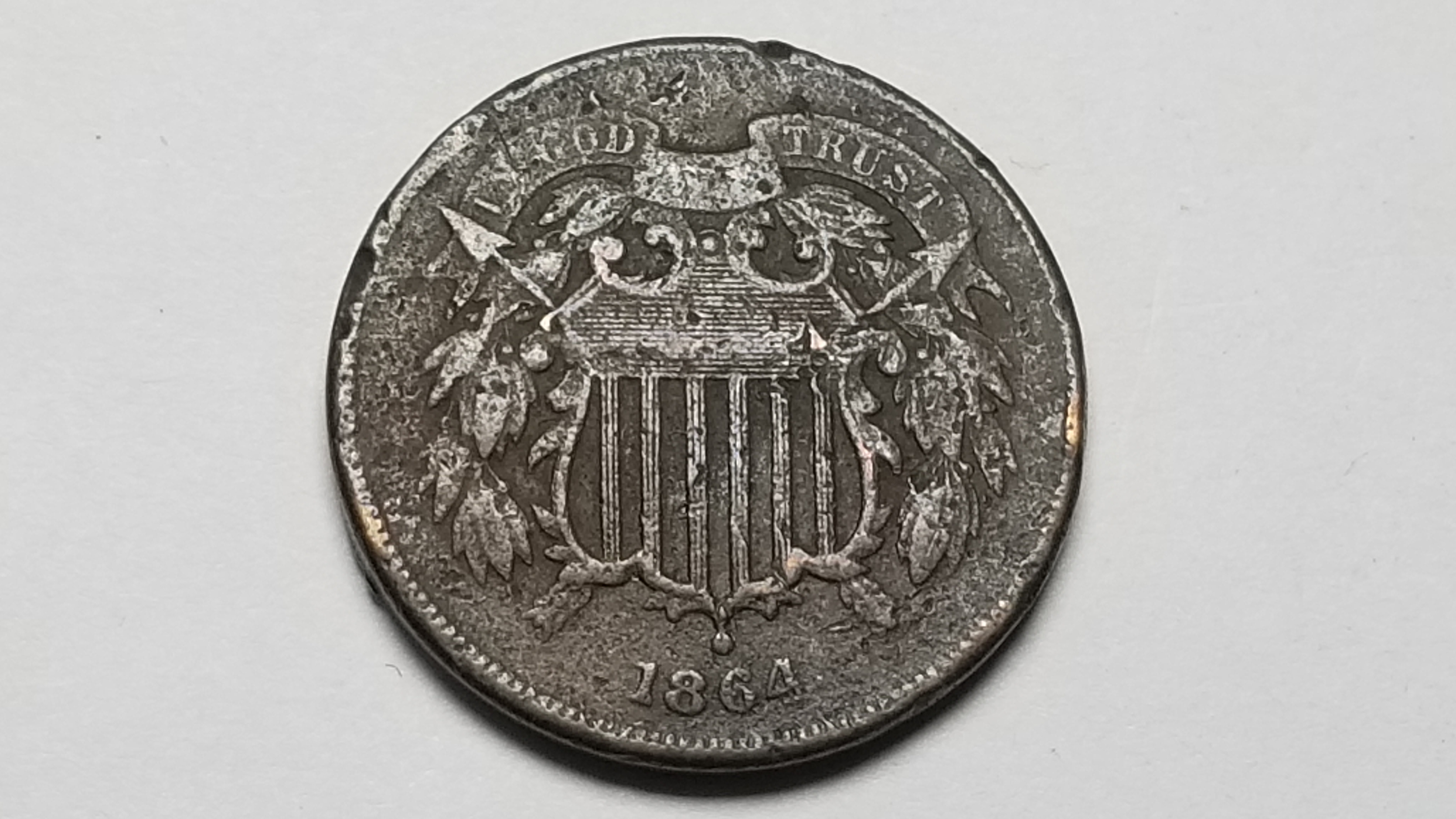 1864 2c Two Cent Piece | Property Room