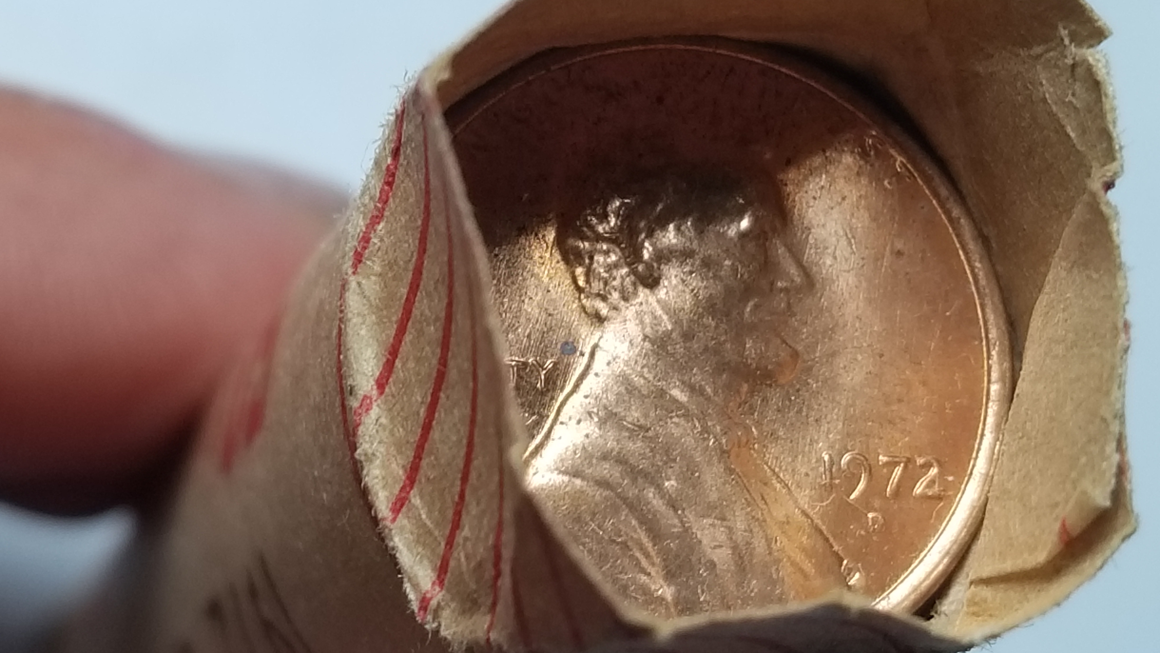 1972 D Lincoln Cent Penny Original Uncirculated Roll | Property Room