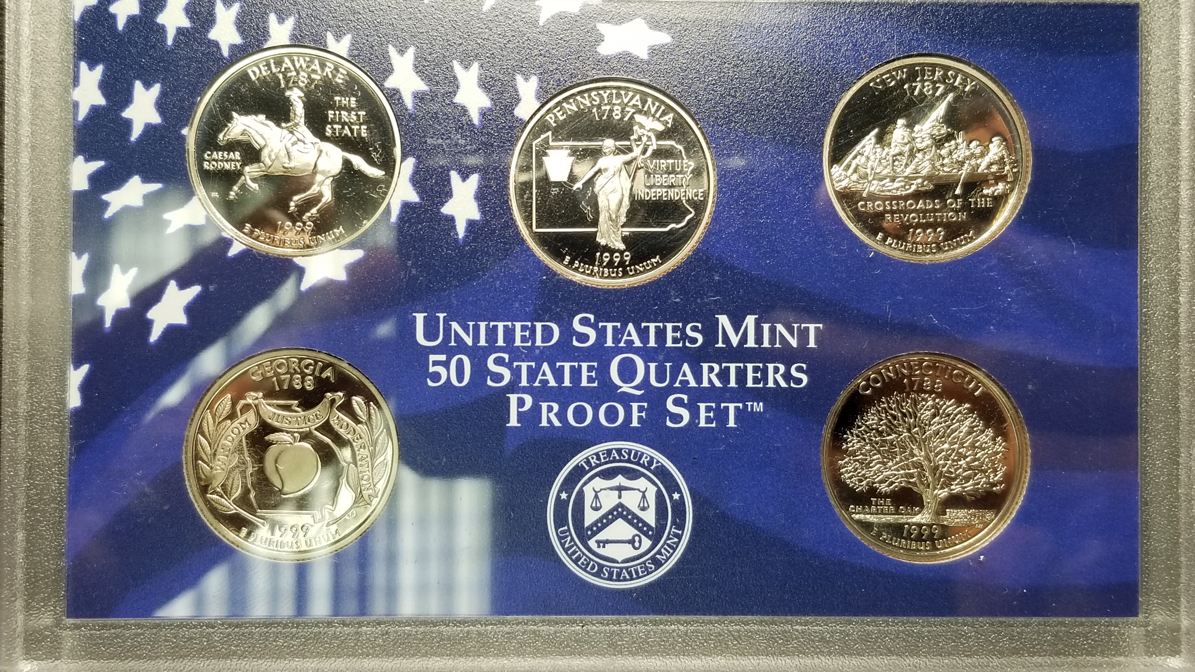 2005 S State Quarter 5 Coin Proof Set | Property Room