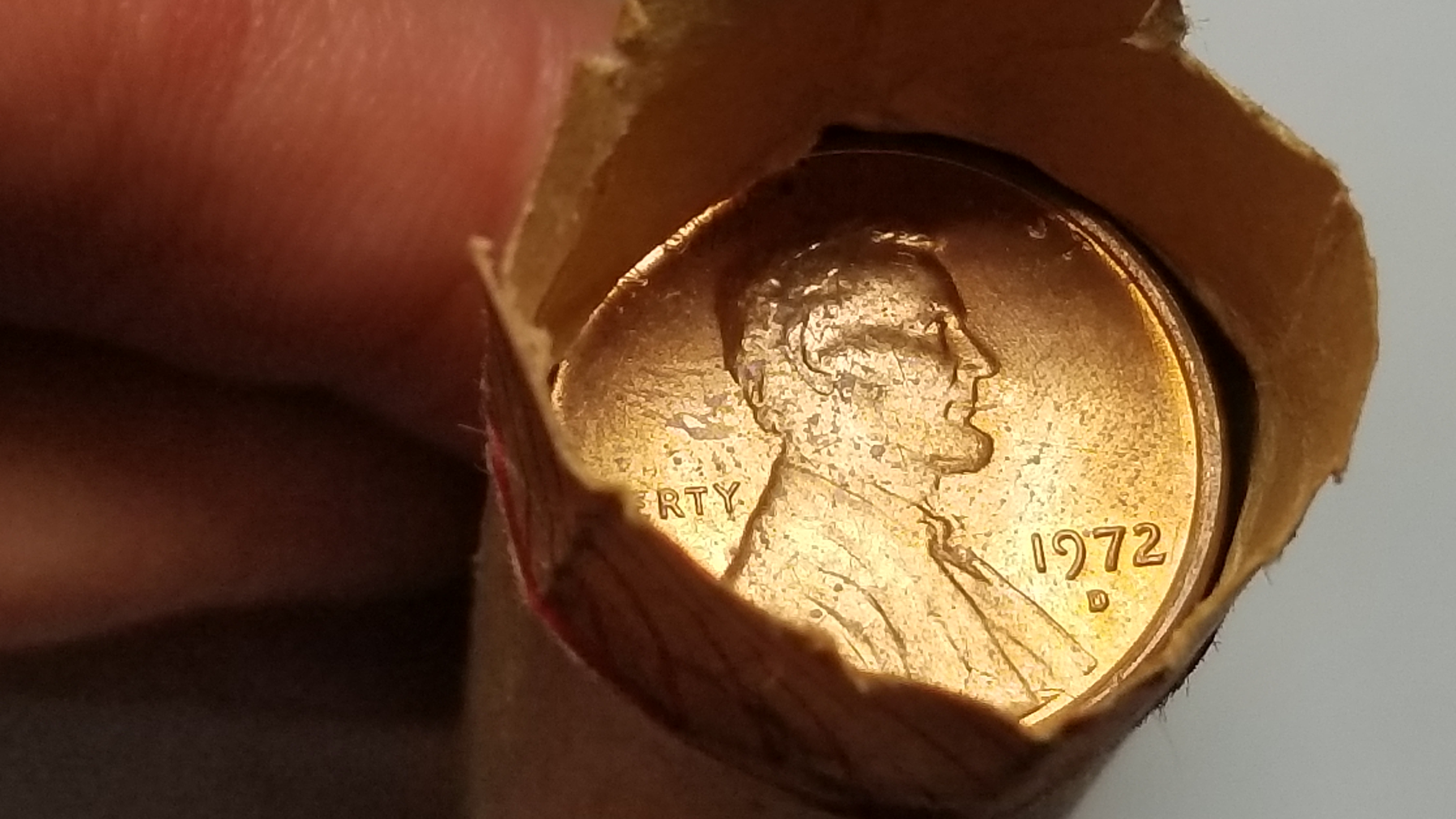 1972 D Lincoln Cent Penny Original Uncirculated Roll | Property Room
